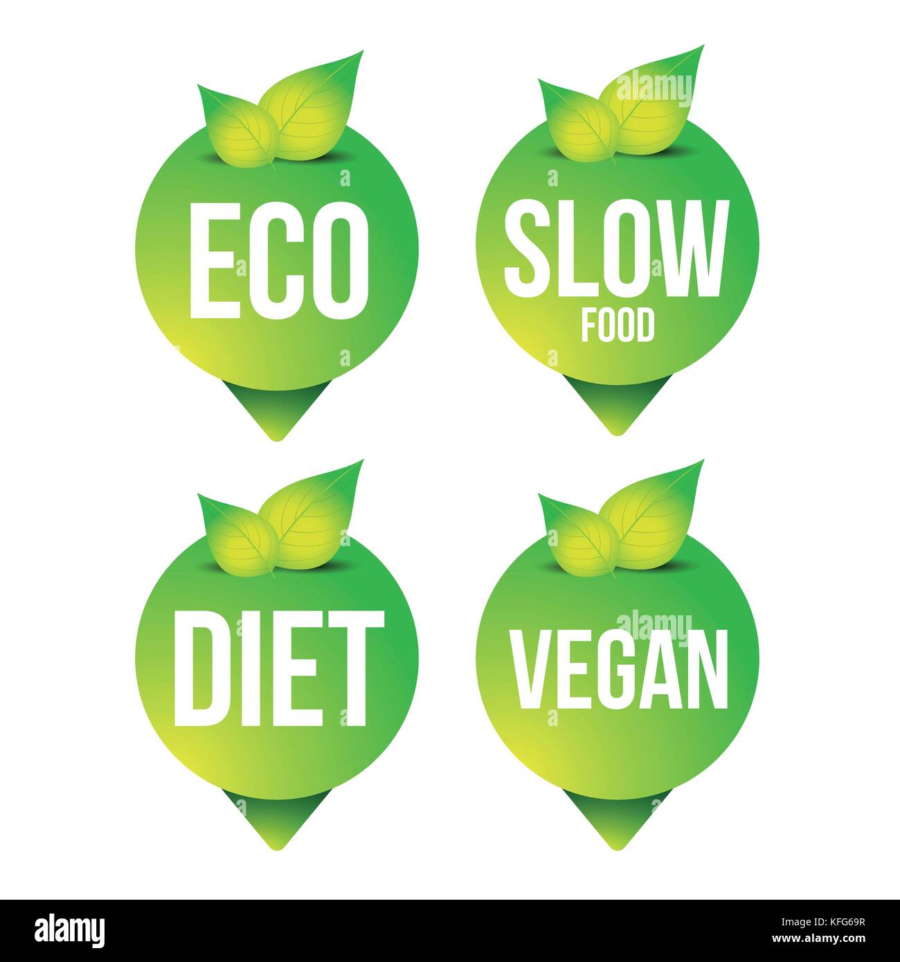 Slow food logo hi-res stock photography and images - Alamy