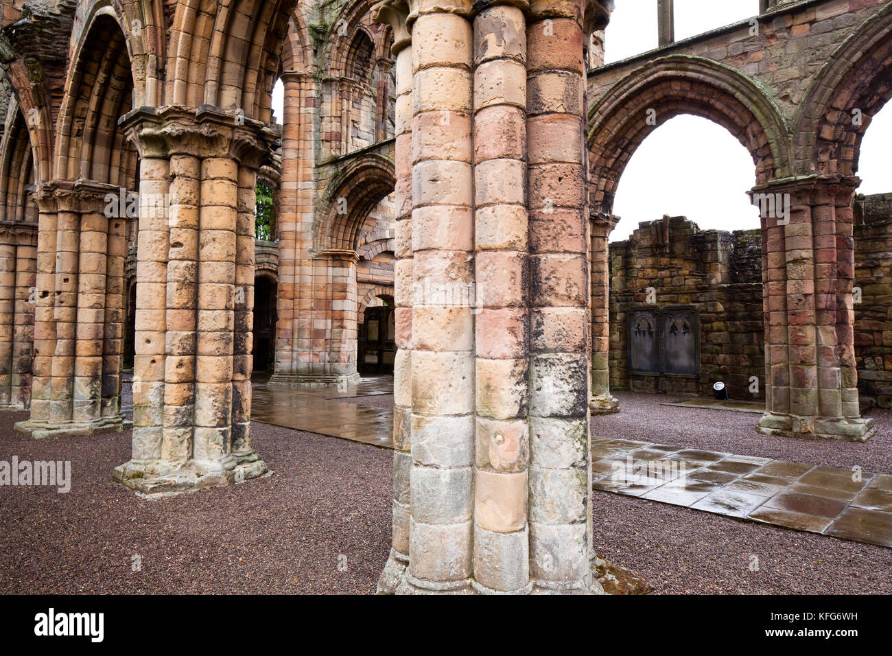 Jedburgh Abbey (12th-century). Jedburgh. Scottish Borders. Scotland ...