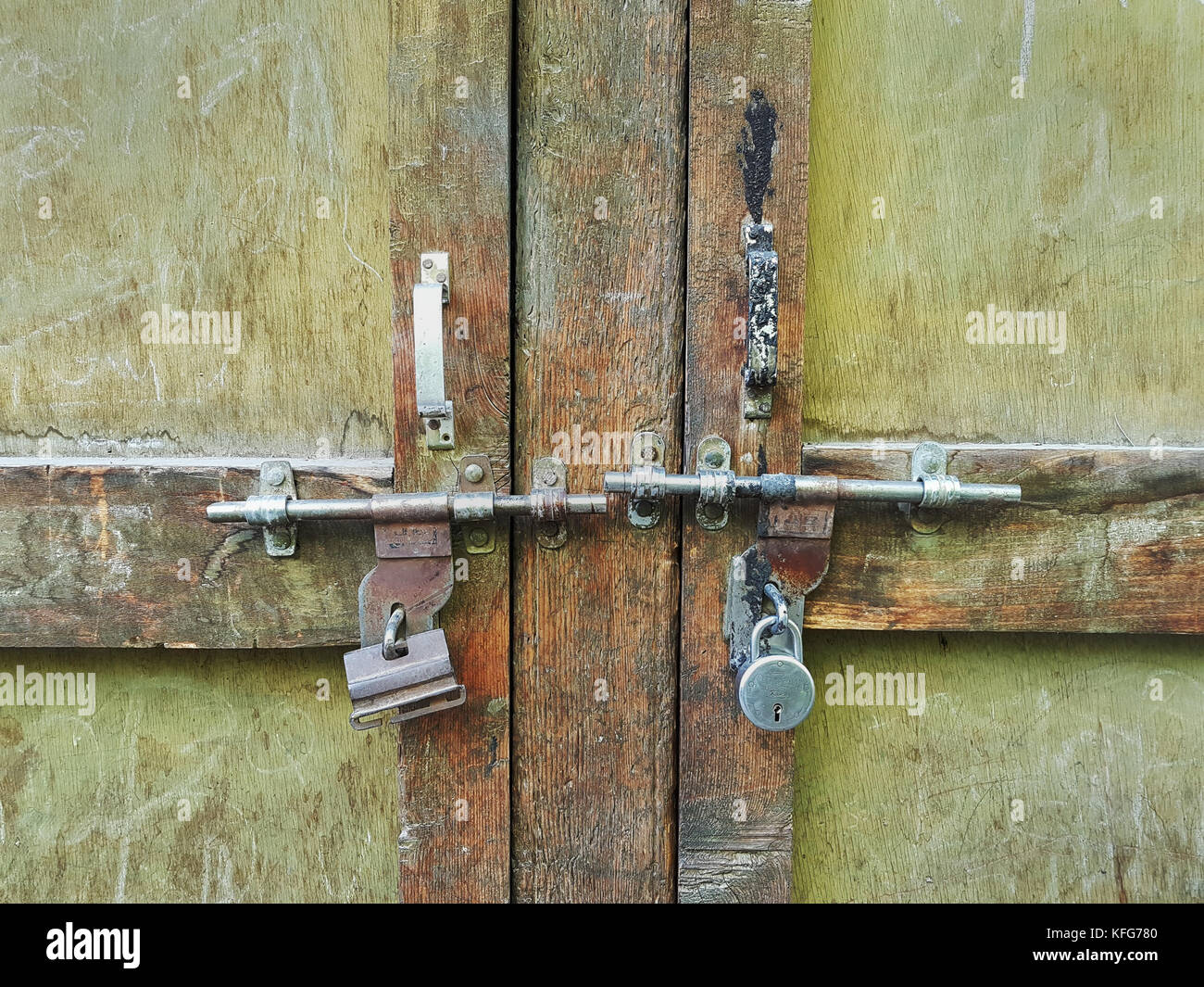 Wood wooden door with crossbeam wood wall wood hi-res stock photography ...