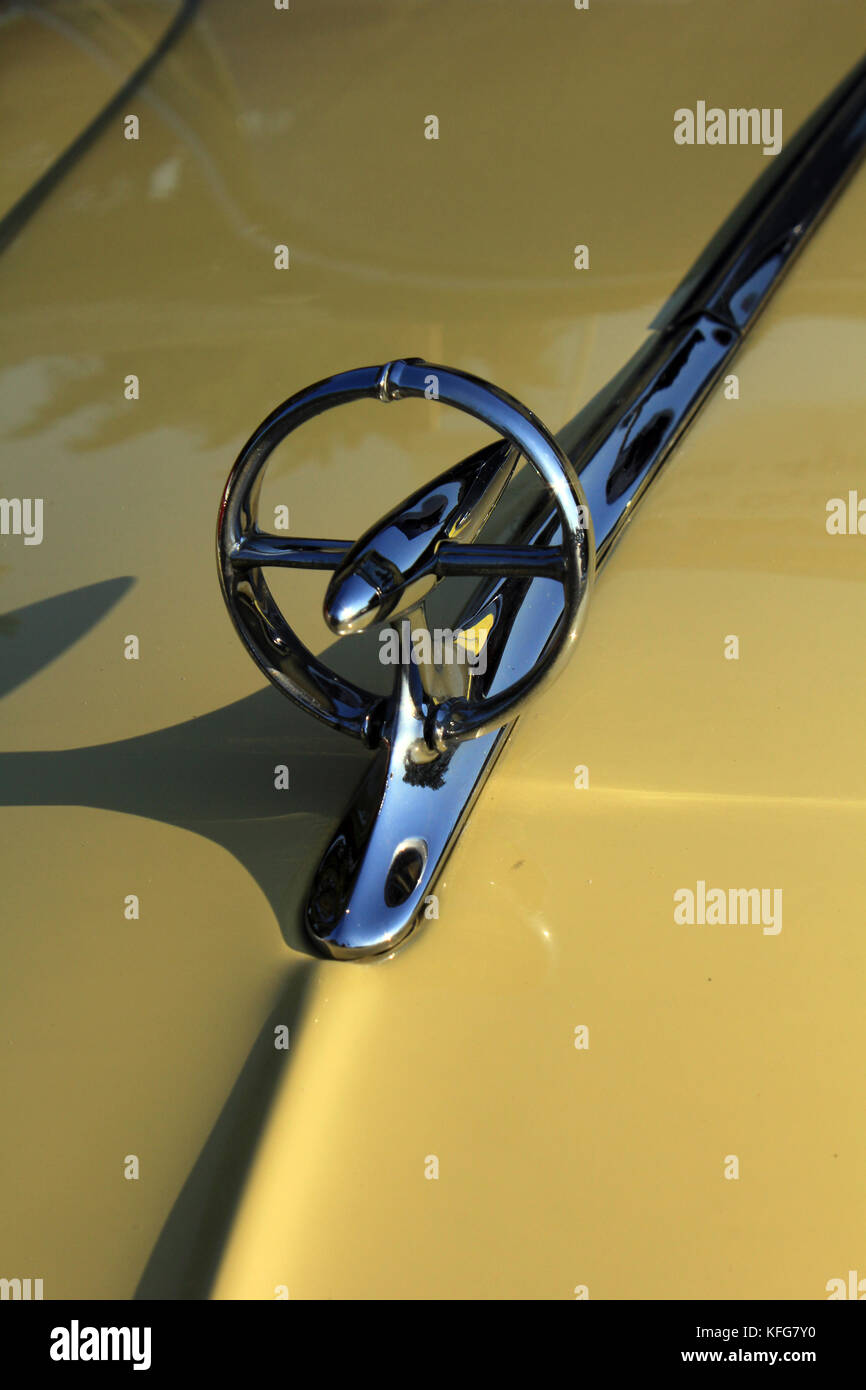 1949 buick roadmaster badge Stock Photo - Alamy