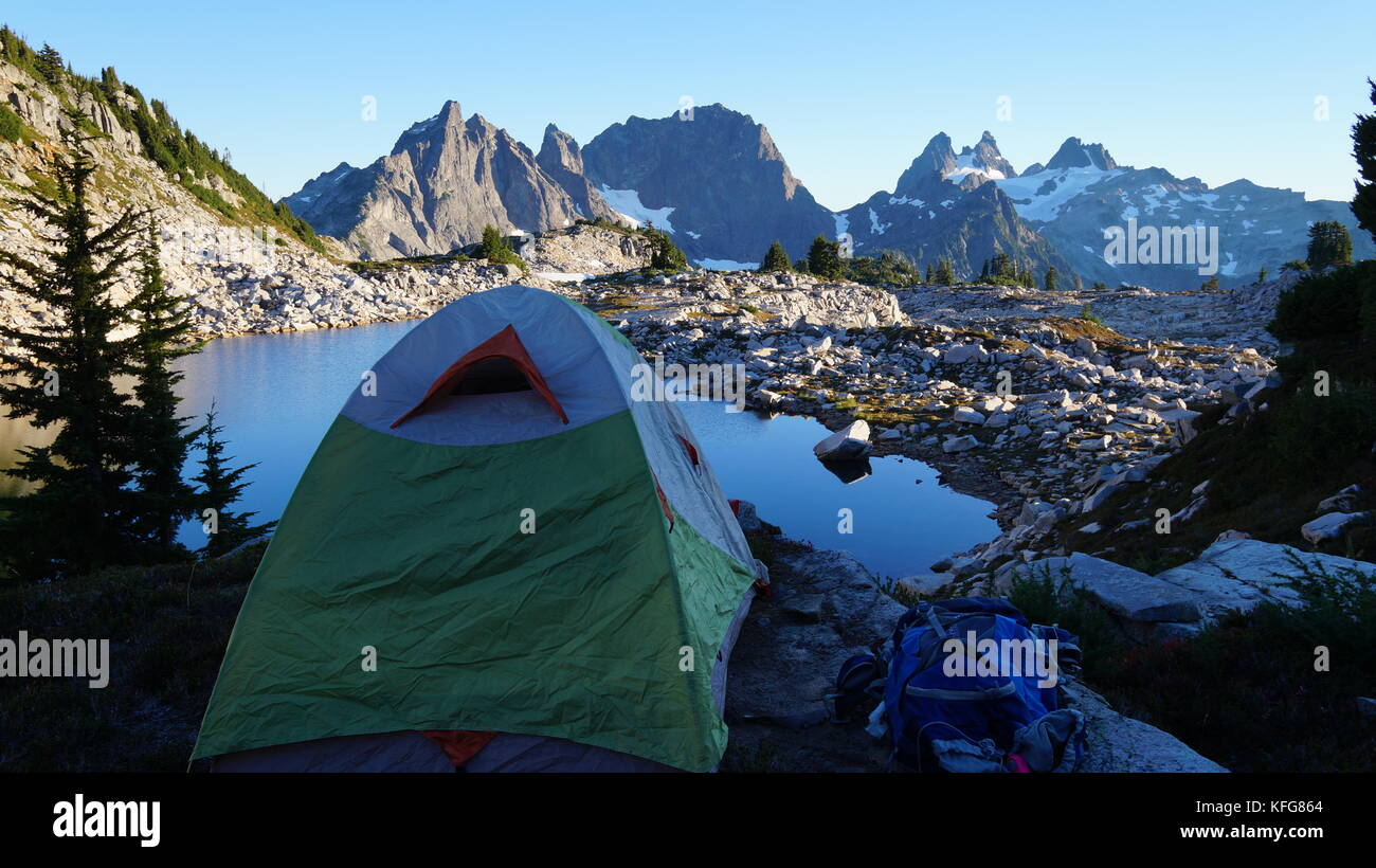 Hiking in the Pacific Northwest, Washington State Stock Photo - Alamy