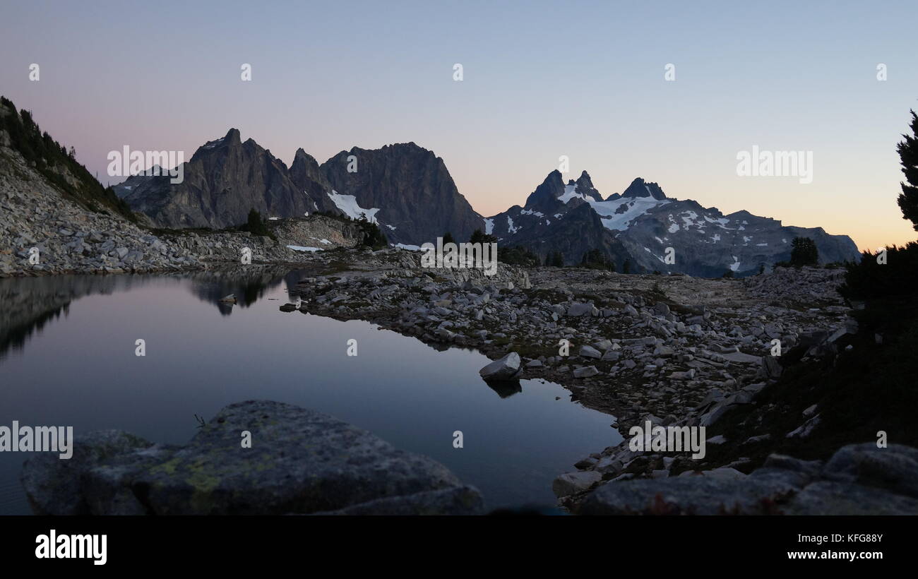 Hiking in the Pacific Northwest, Washington State Stock Photo - Alamy