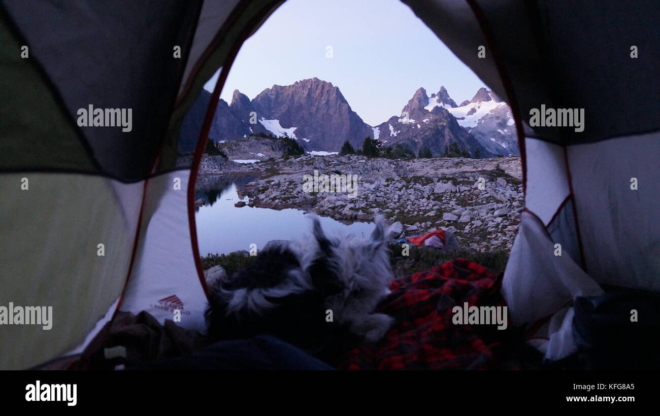 Hiking in the Pacific Northwest, Washington State Stock Photo - Alamy