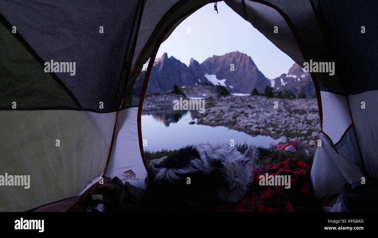 Hiking in the Pacific Northwest, Washington State Stock Photo - Alamy