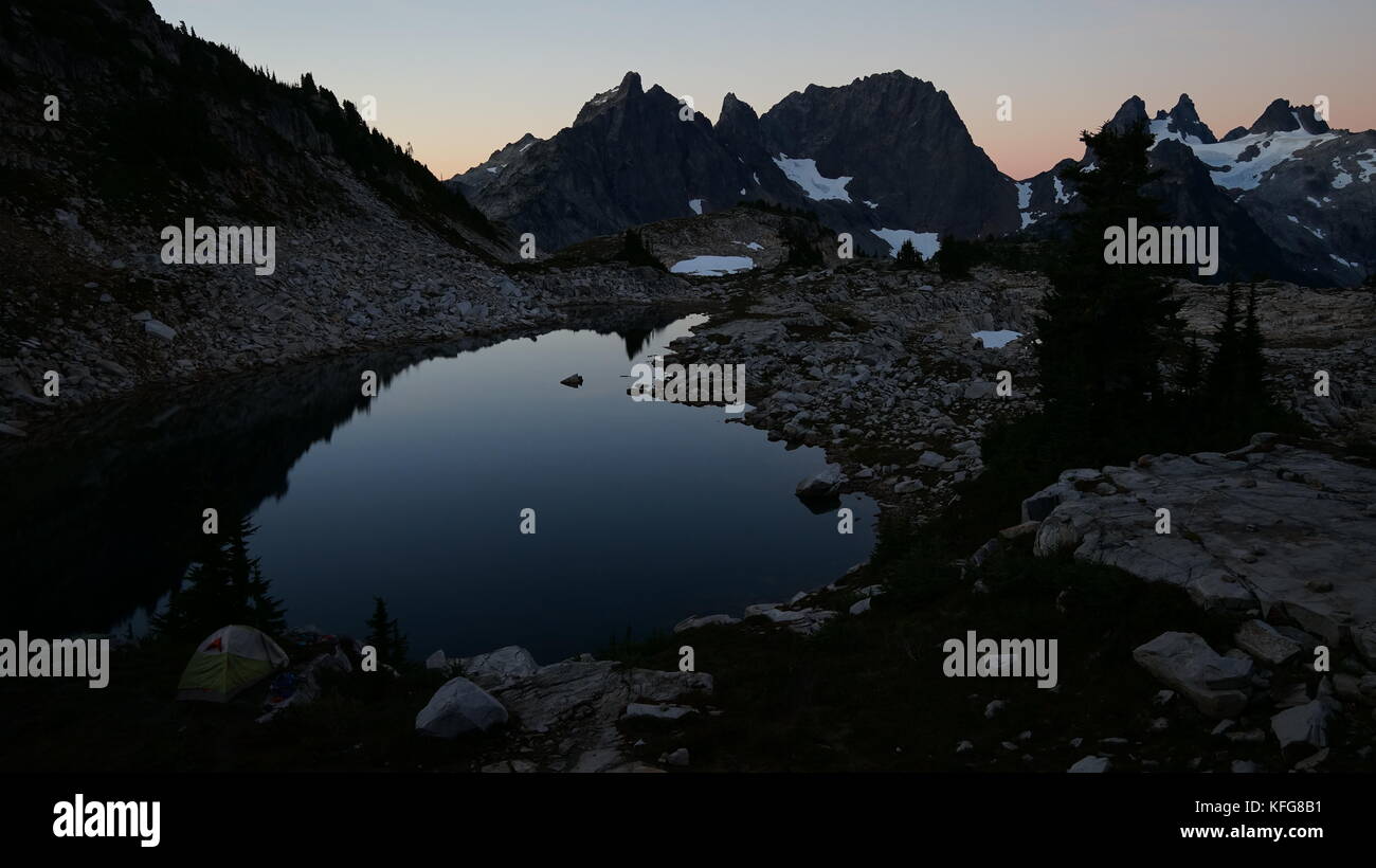 Hiking in the Pacific Northwest, Washington State Stock Photo - Alamy