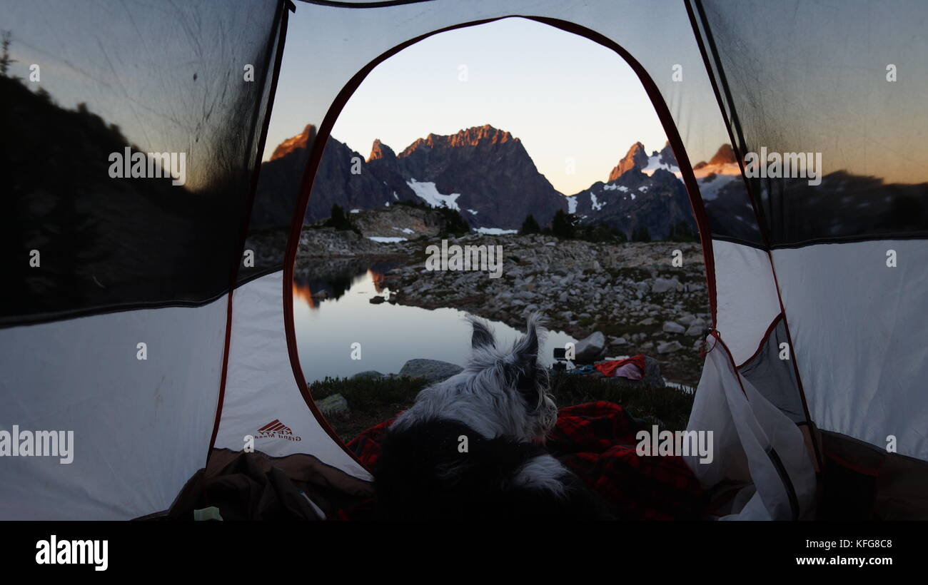 Hiking in the Pacific Northwest, Washington State Stock Photo - Alamy