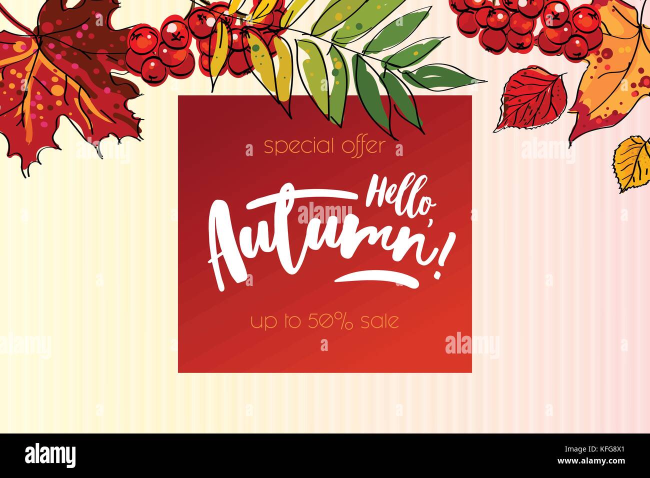 Hello fall Stock Vector Images - Alamy