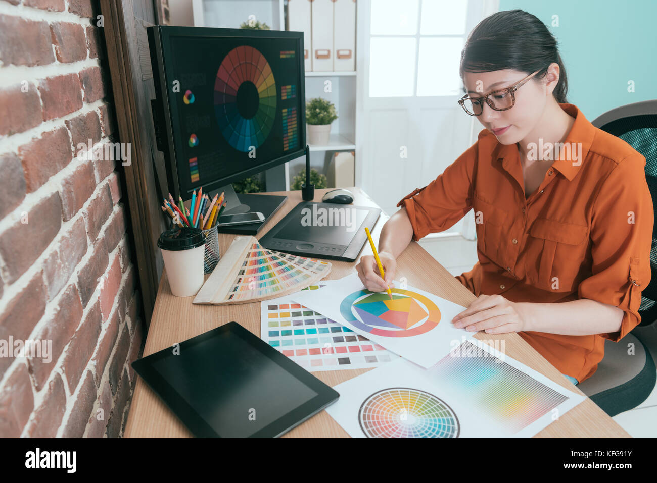 Choosing design High Resolution Stock Photography and Images - Alamy