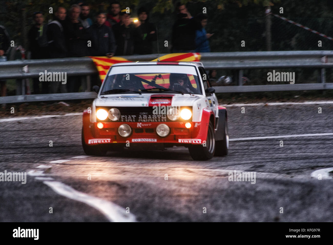 SAN MARINO, SAN MARINO - OTT 21 : FIAT 131 ABARTH old racing car rally ...