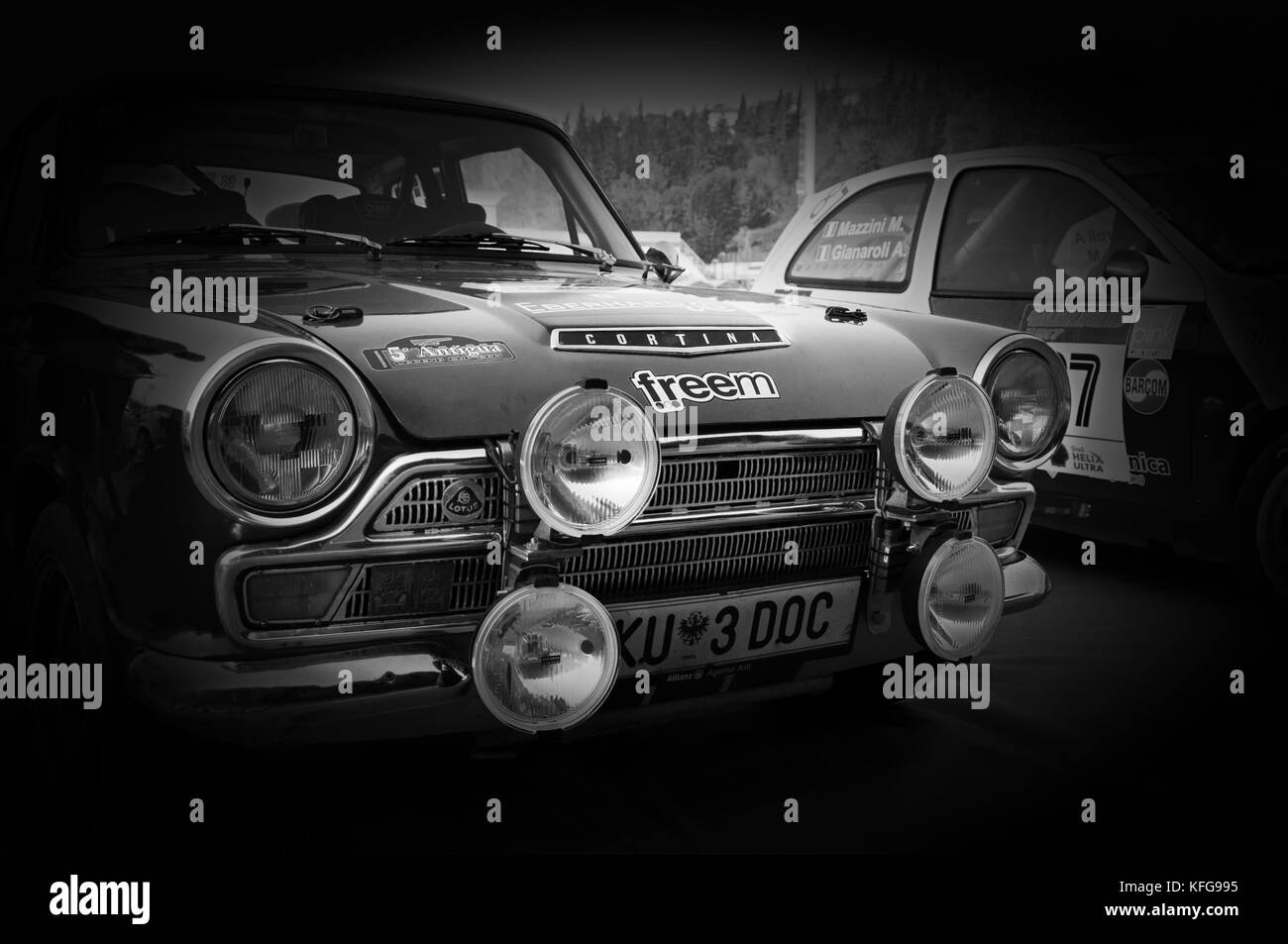 Subaru Impreza WRC old racing car rally THE LEGEND 2017 the famous SAN ...