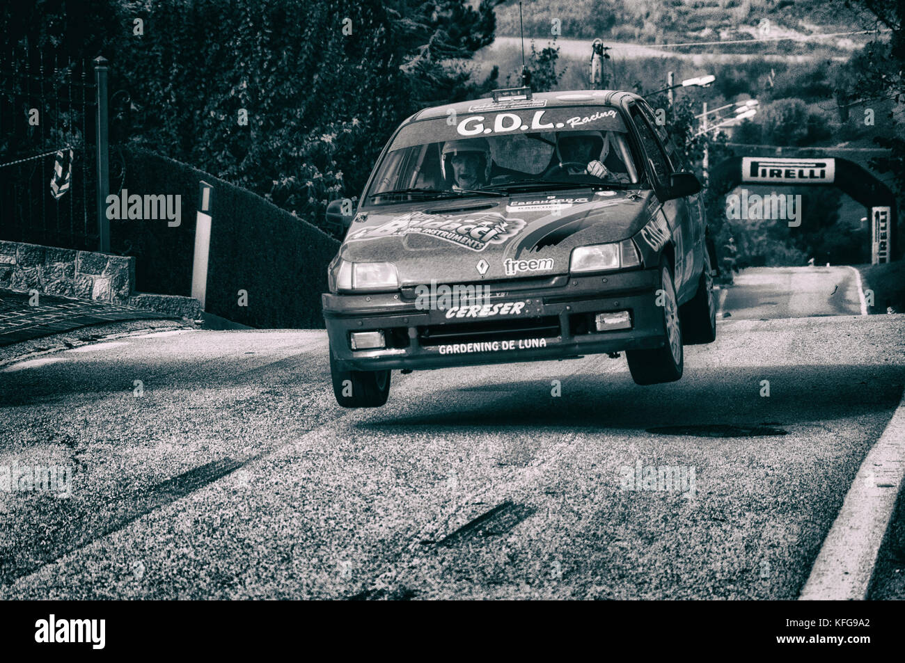 Renault clio rally car hi-res stock photography and images - Alamy
