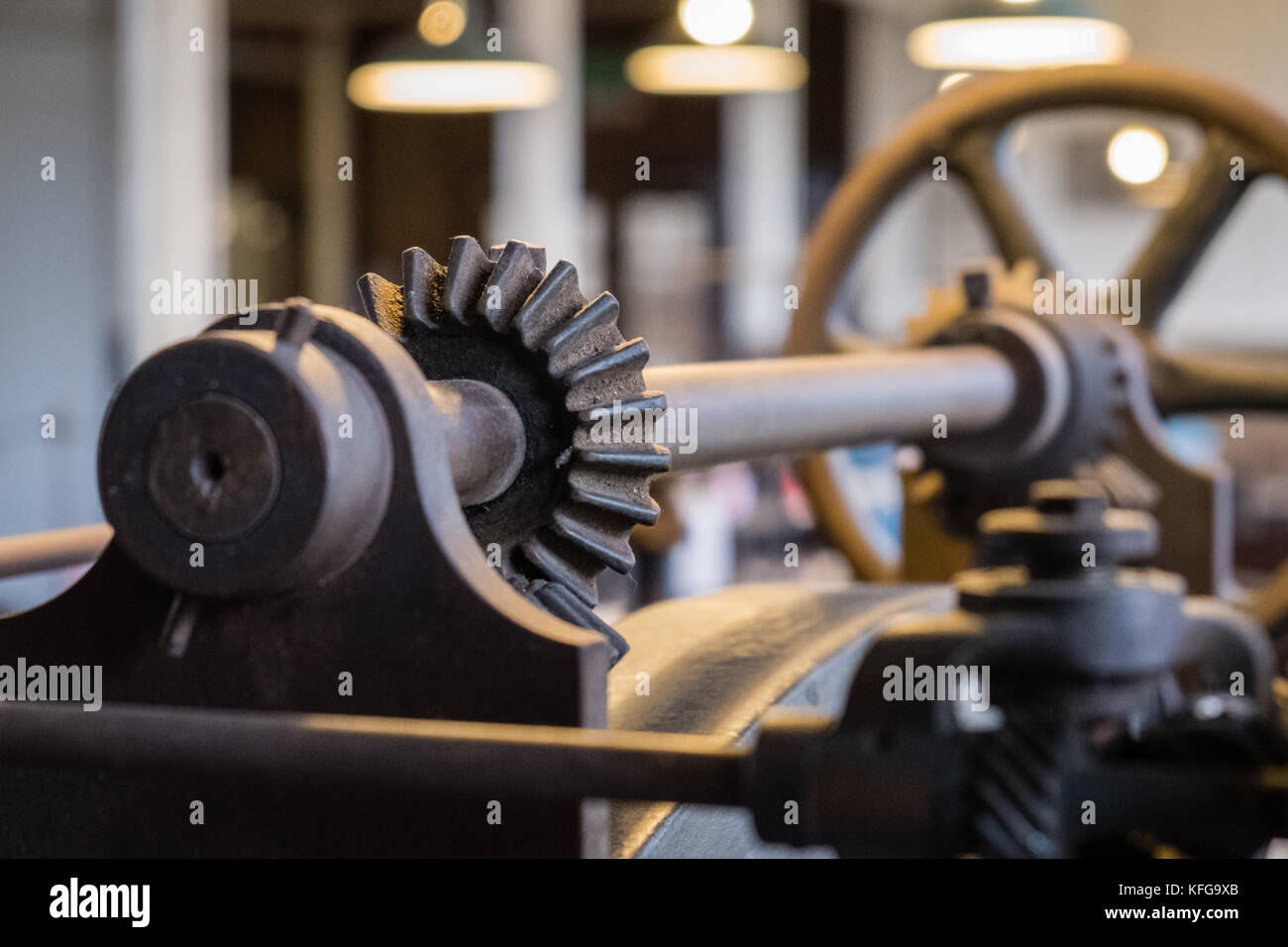 Textile Machinery at Leeds Industrial Museum, Armley Mills, West ...