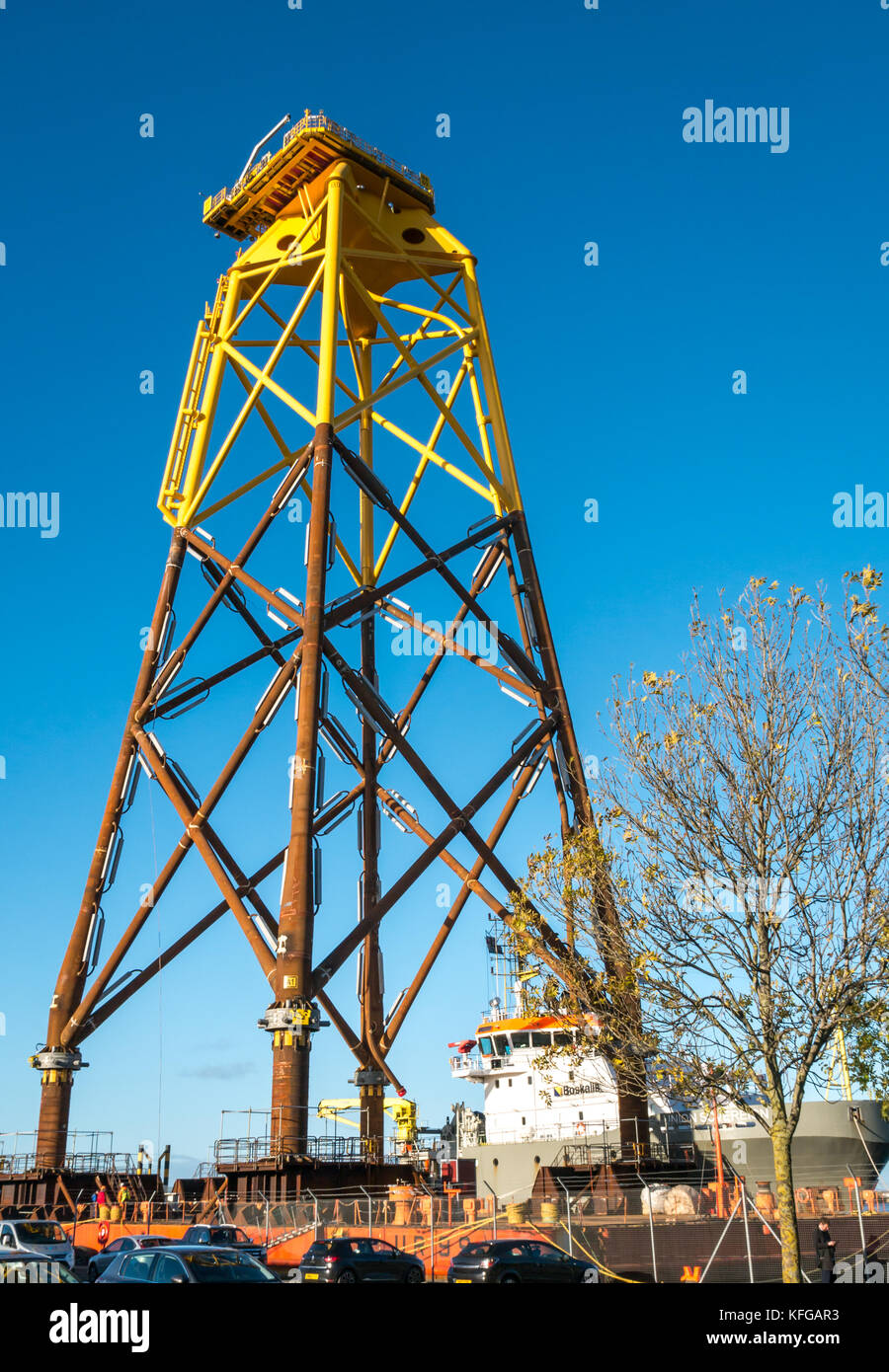 Beatrice offshore wind farm hi-res stock photography and images - Alamy