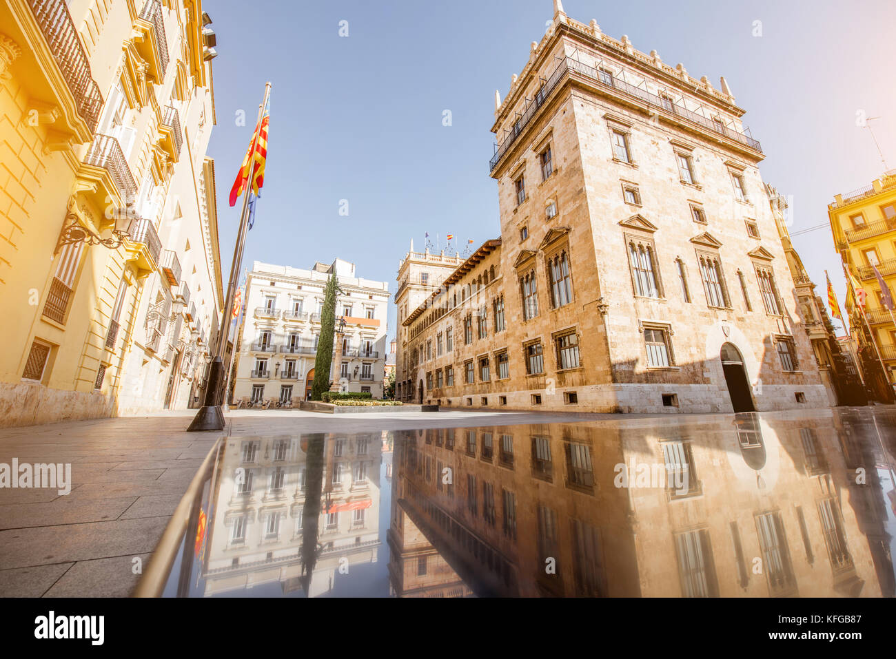 Valencia city in Spain Stock Photo - Alamy