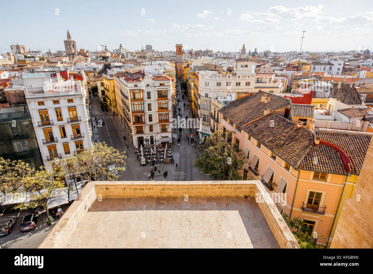 Valencia city in Spain Stock Photo - Alamy