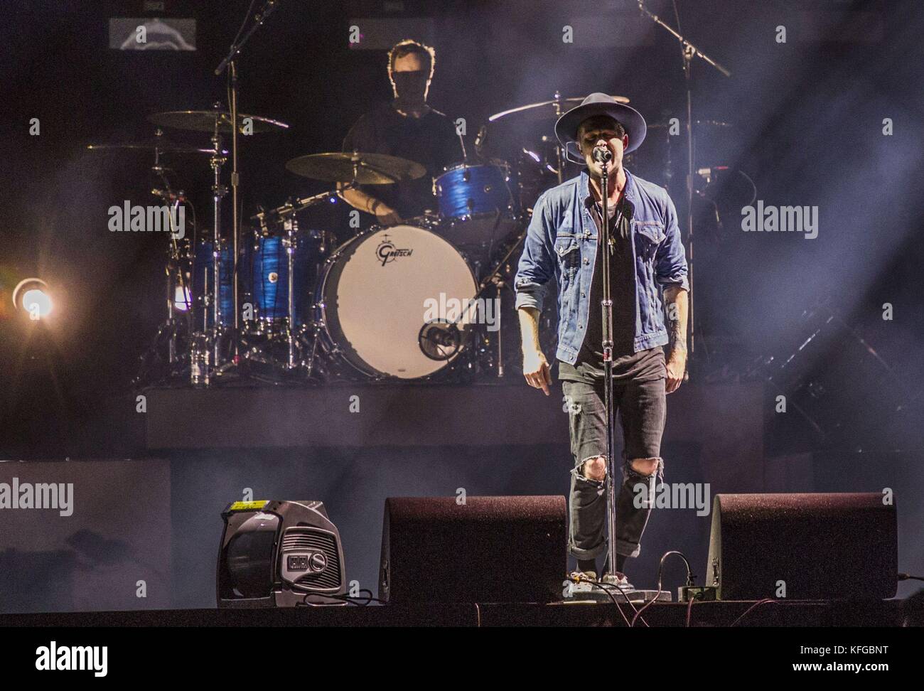 American pop rock band OneRepublic performs in Shanghai, China ...
