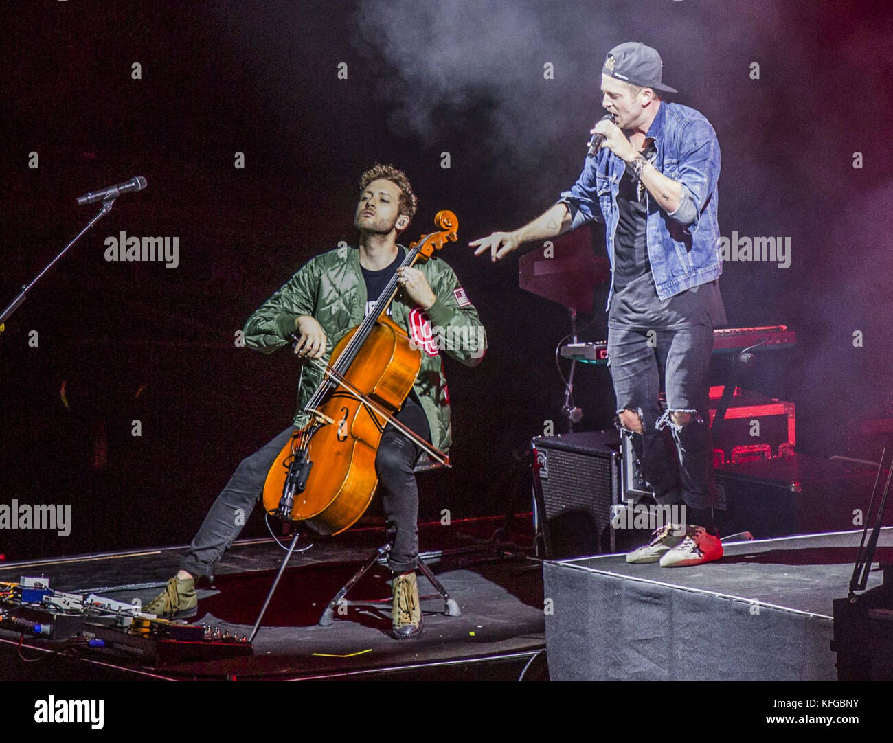 American pop rock band OneRepublic performs in Shanghai, China ...