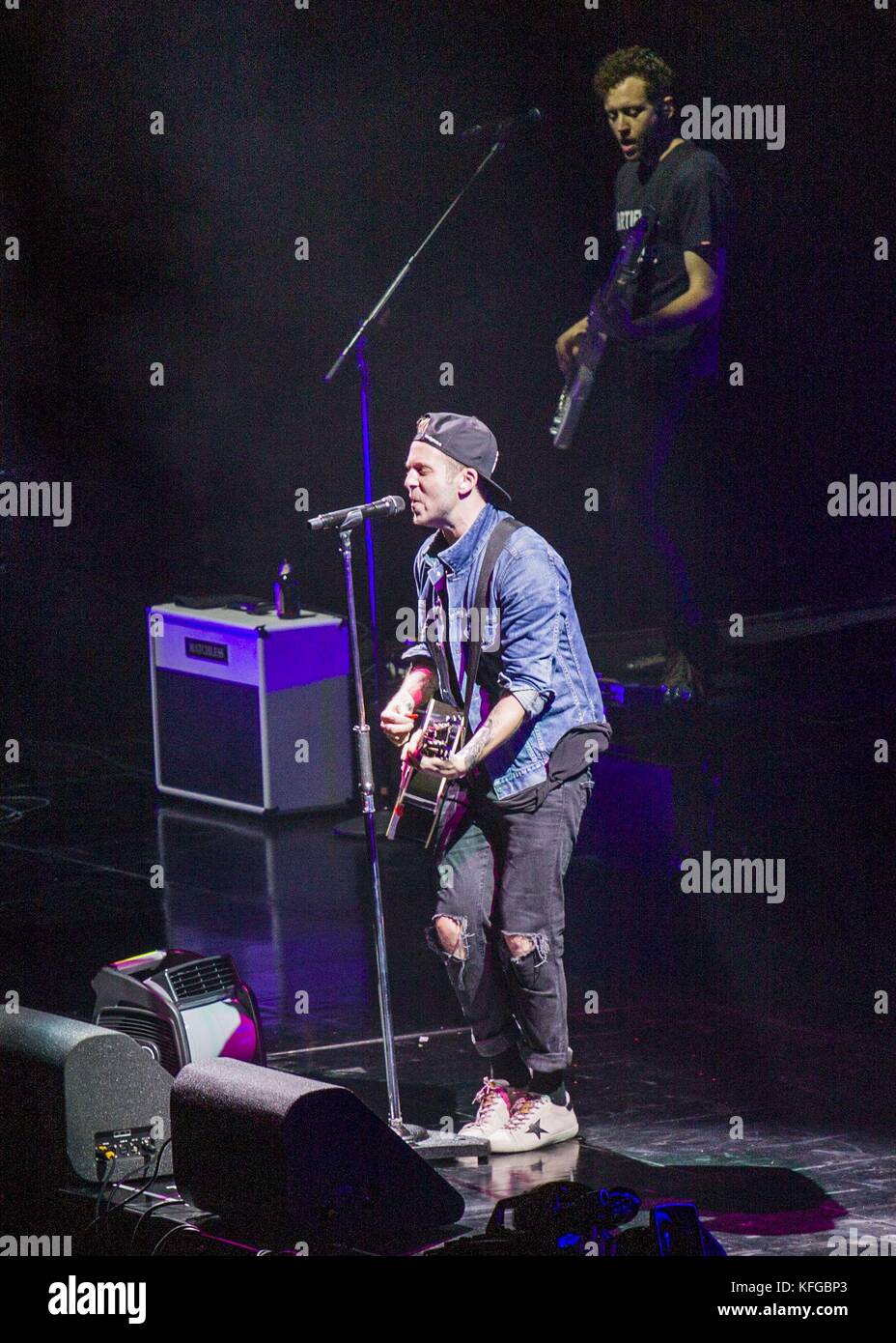 American pop rock band OneRepublic performs in Shanghai, China ...