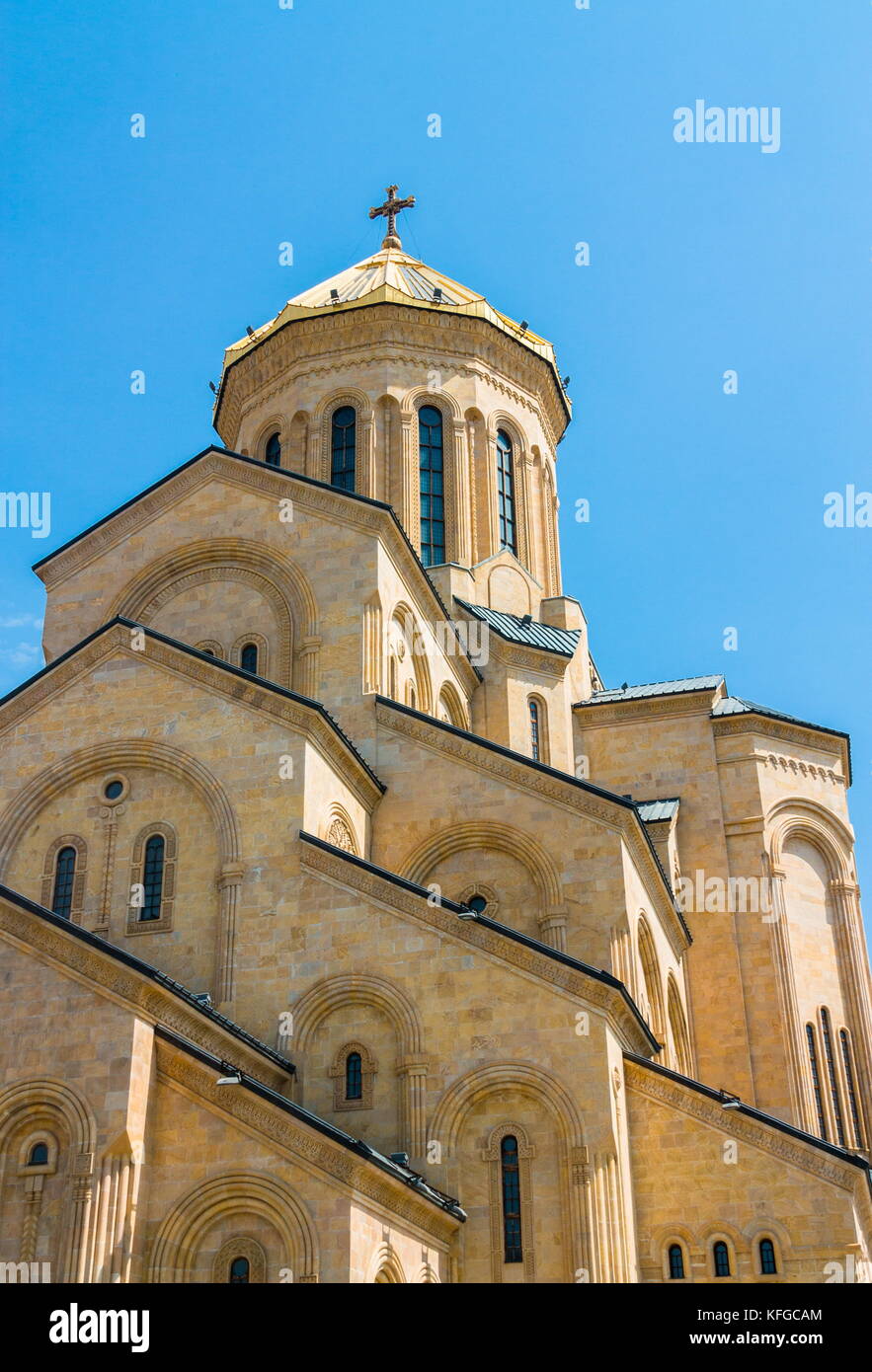Details of Sameba cathedral in Tbilisi, Georgia Stock Photo - Alamy