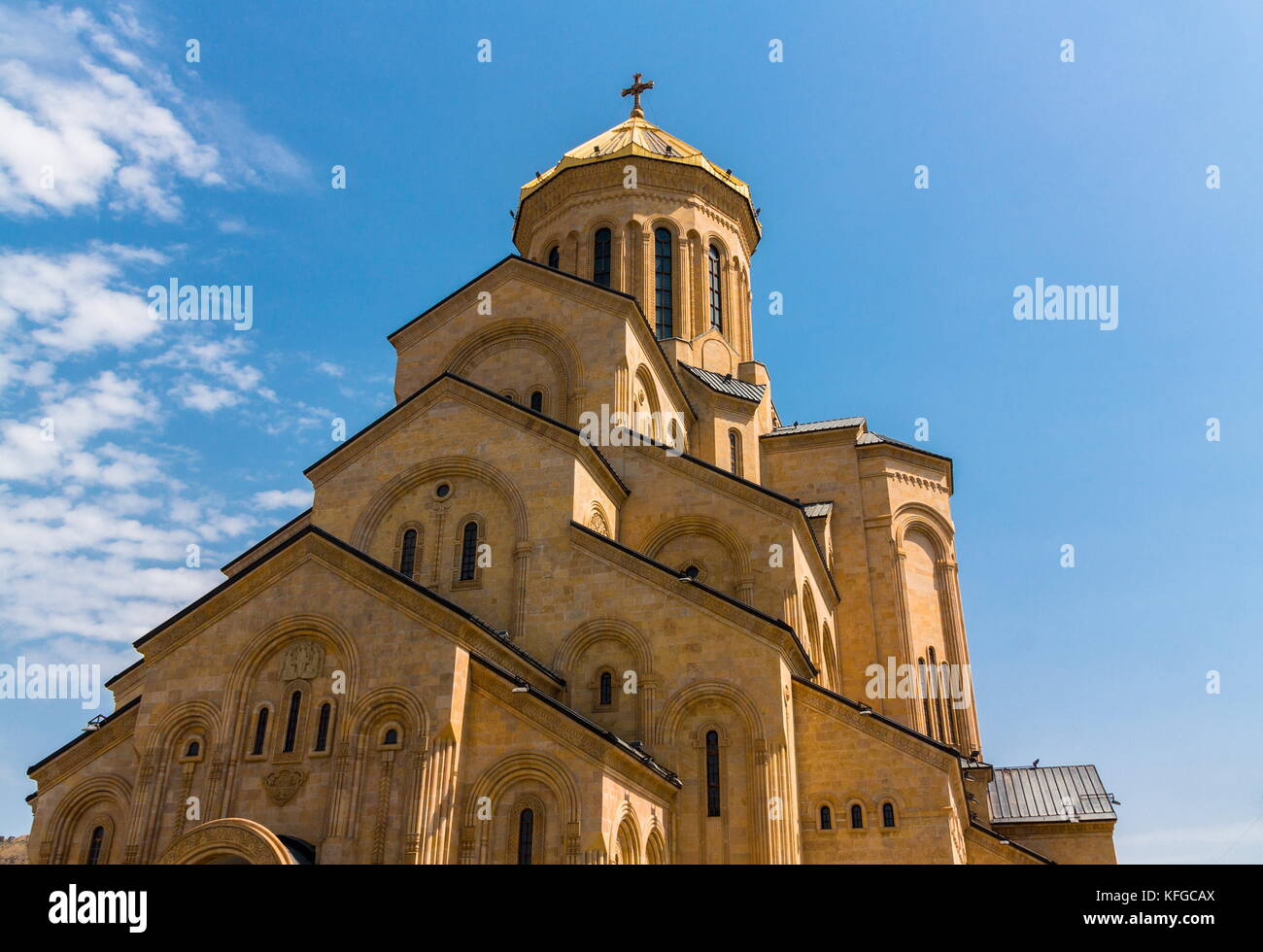 Details of Sameba cathedral in Tbilisi, Georgia Stock Photo - Alamy