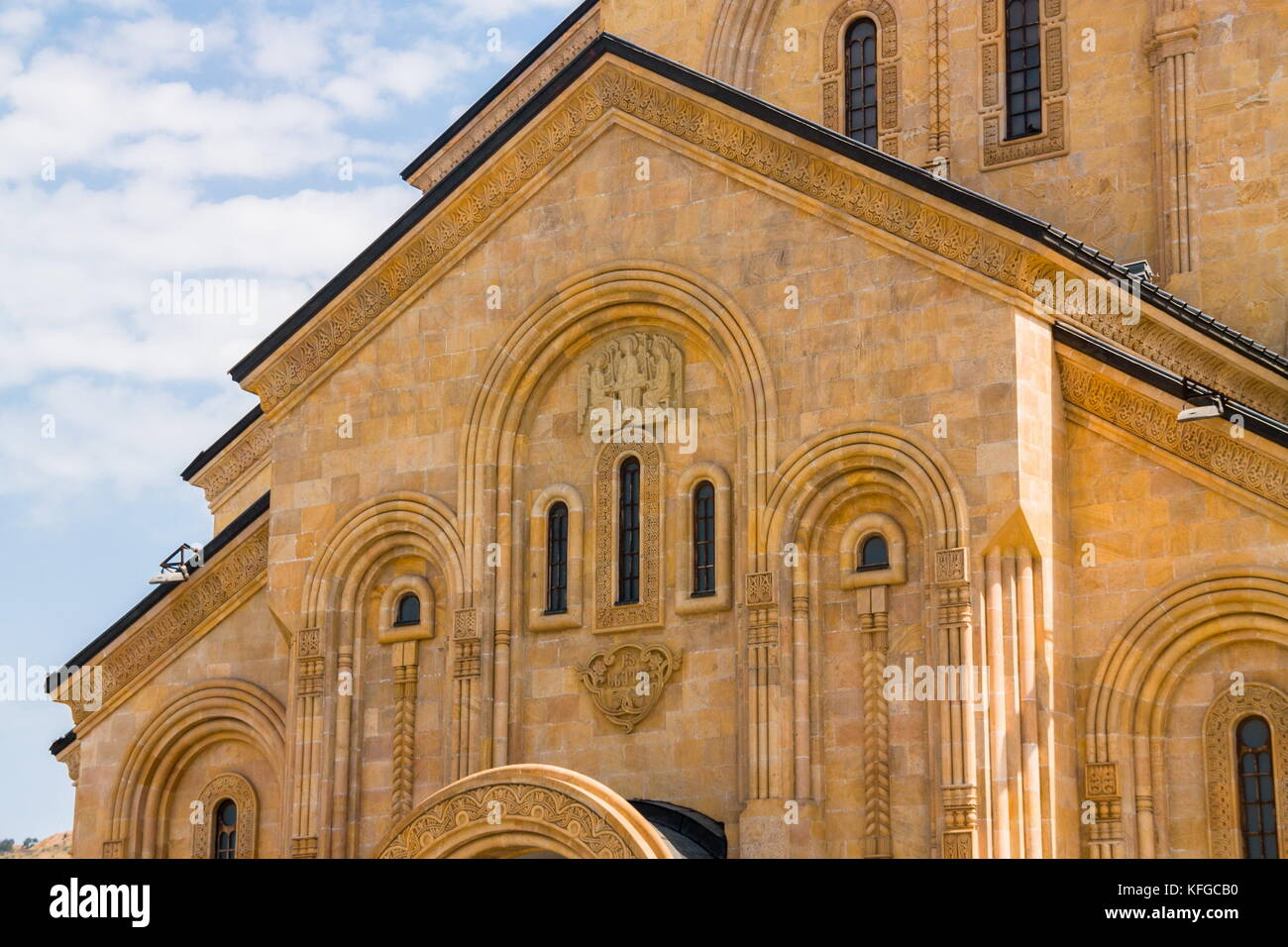Details of Sameba cathedral in Tbilisi, Georgia Stock Photo - Alamy