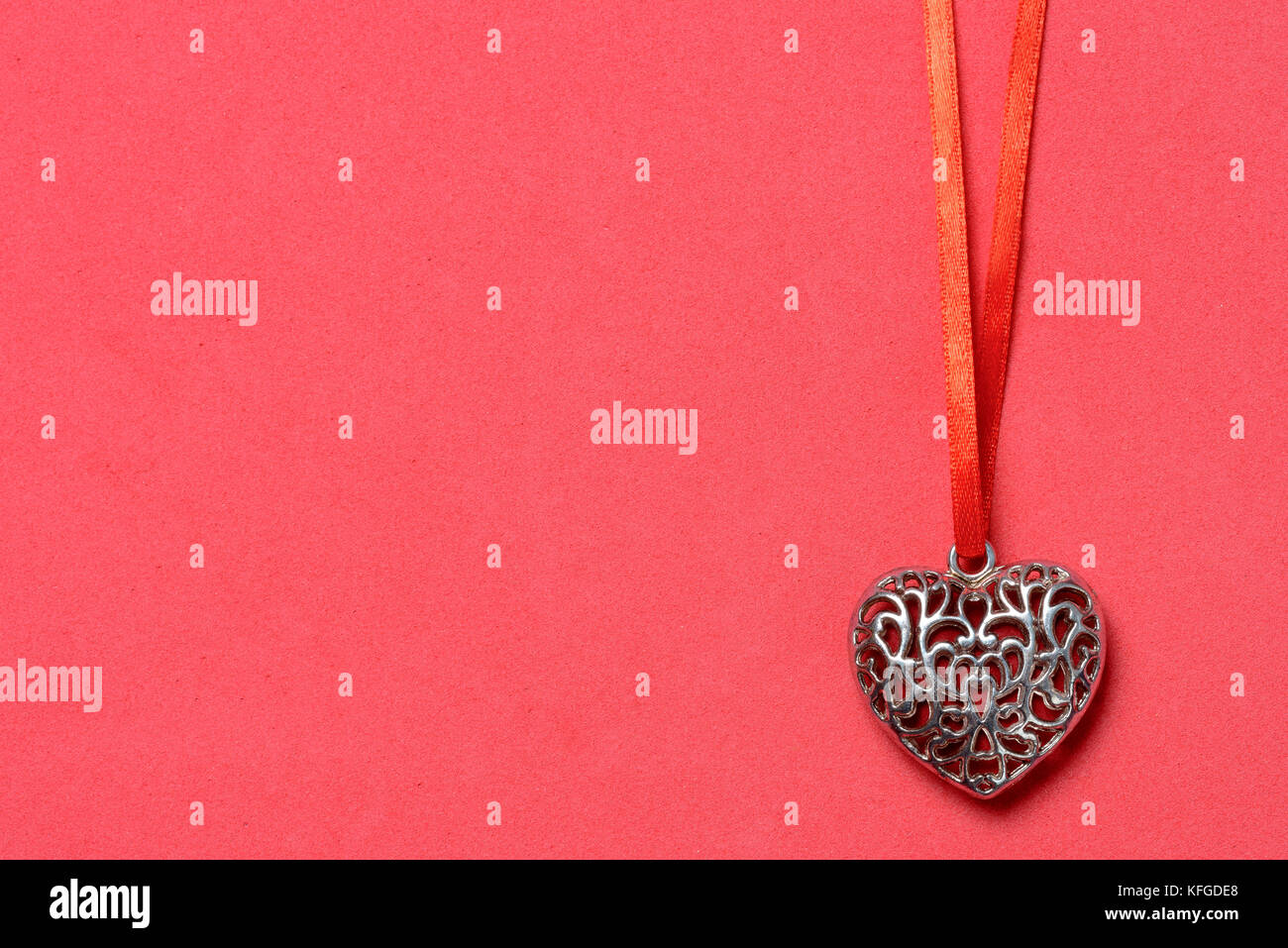 Beautiful metal heart shape hi-res stock photography and images - Alamy