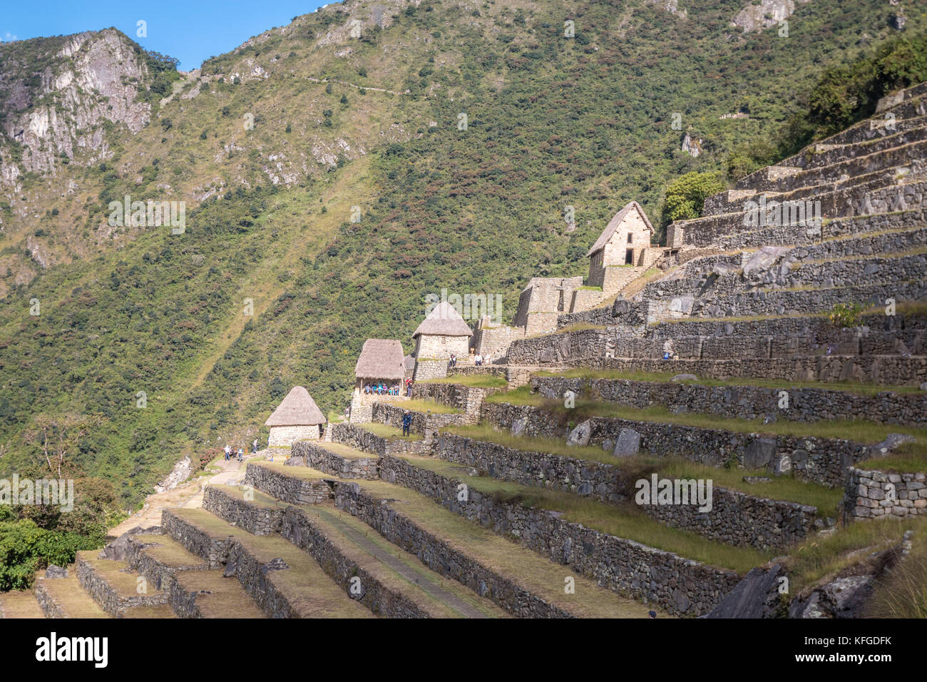 Machu Picchu Inca ruins in Peru Stock Photo - Alamy
