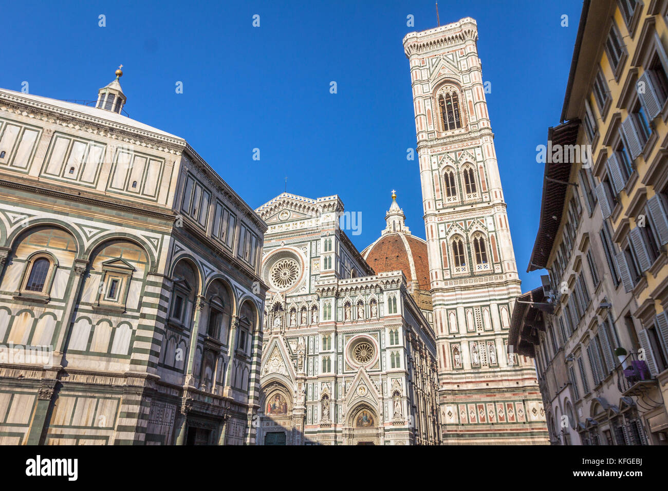 Florence cathedral rooftops hi-res stock photography and images - Alamy