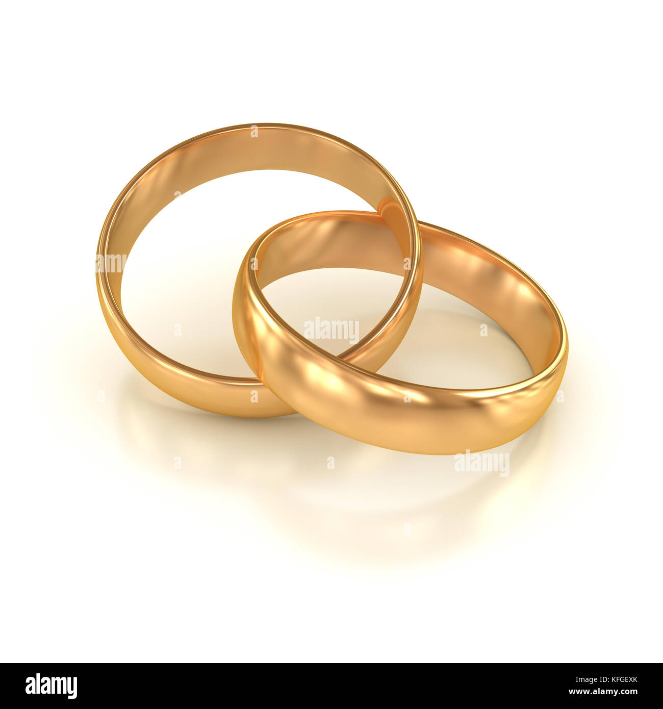 Wedding ring , computer generated image. 3d render Stock Photo - Alamy