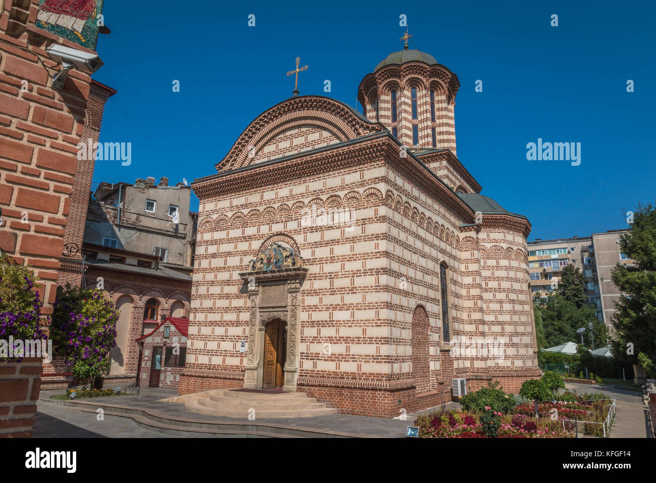 Old church Bucharest Romania Stock Photo - Alamy