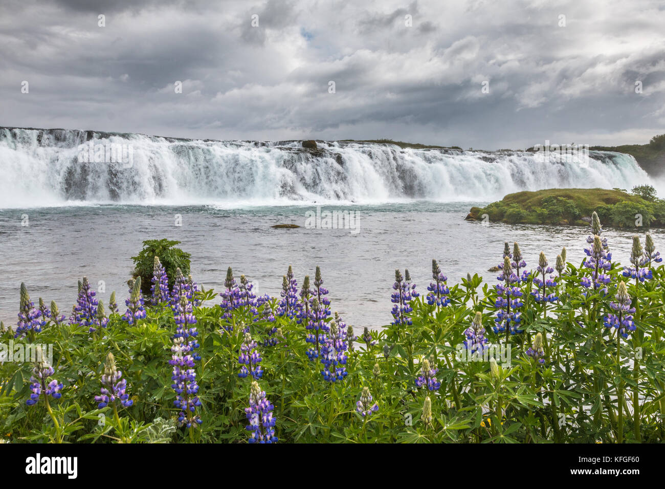 Faxi falls in Iceland Stock Photo - Alamy