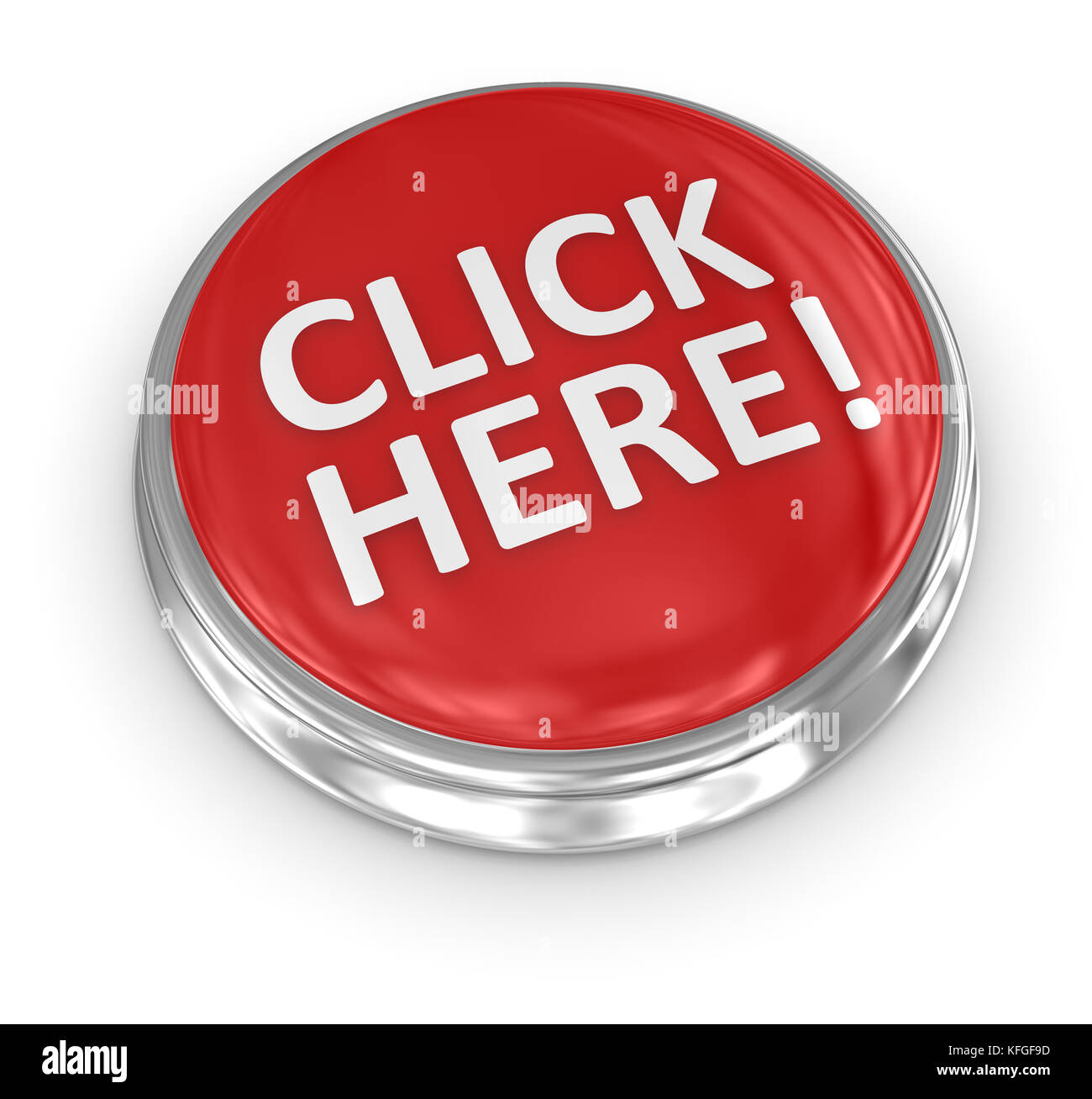 3d button , computer generated image. 3d render Stock Photo - Alamy