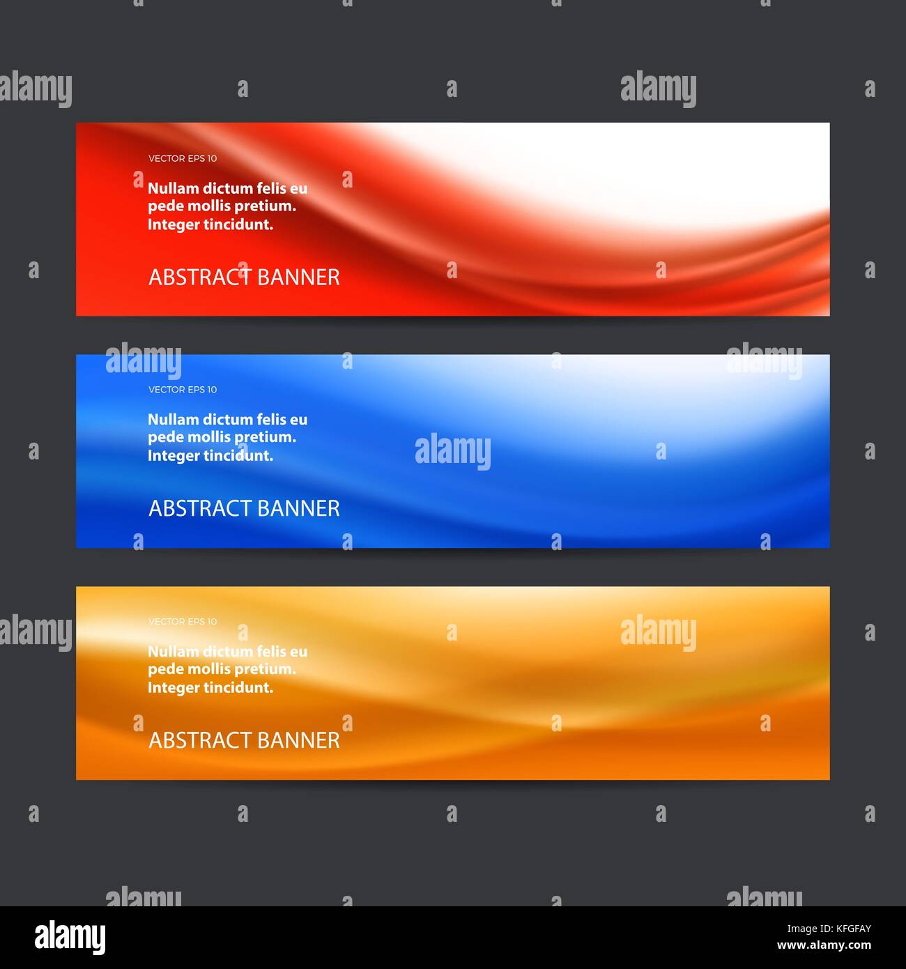 Abstract vector banner business background. Template design. EPS 10 ...