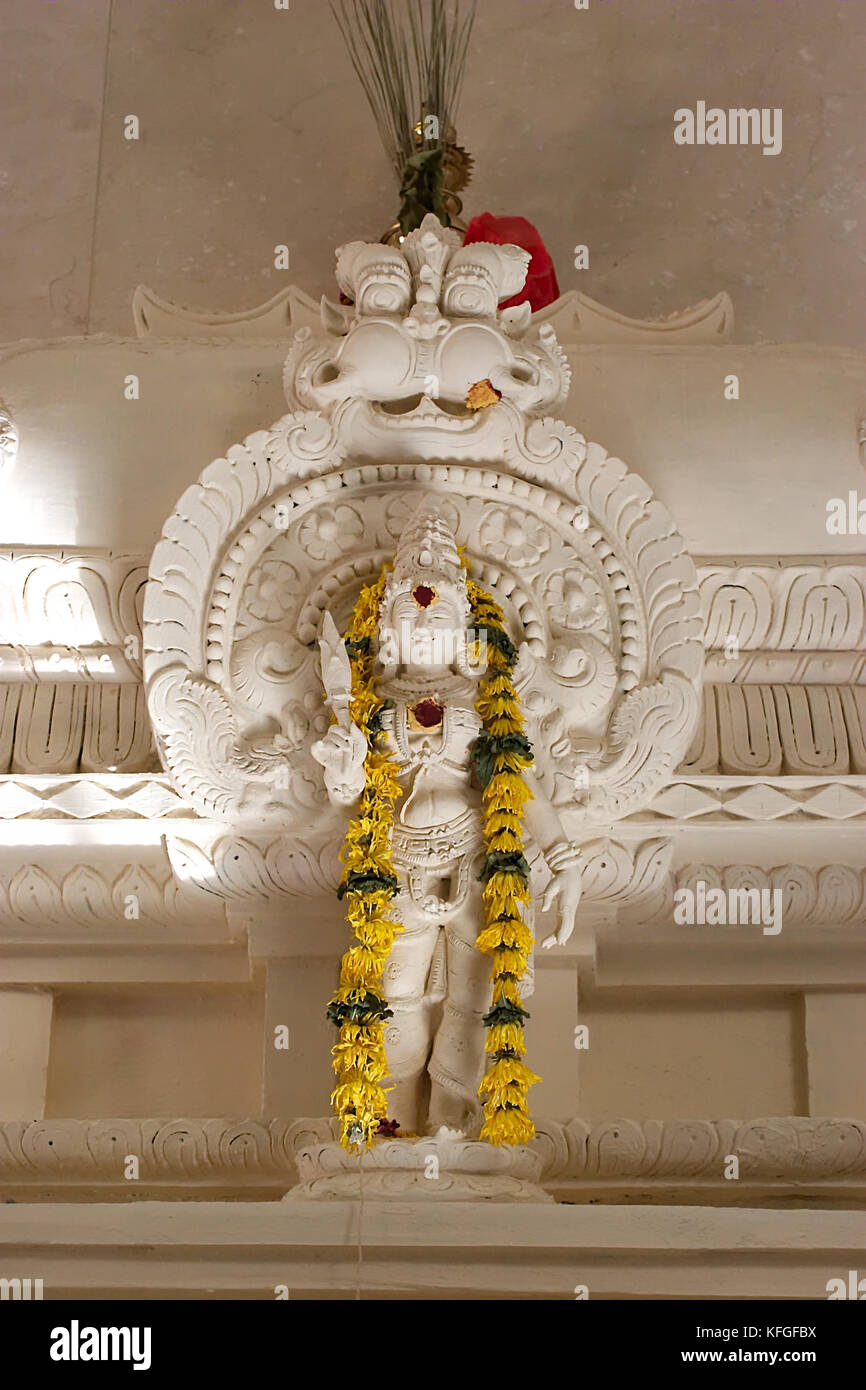 Exterior and interior of the Sri Murugan Temple, Manor Park London ...