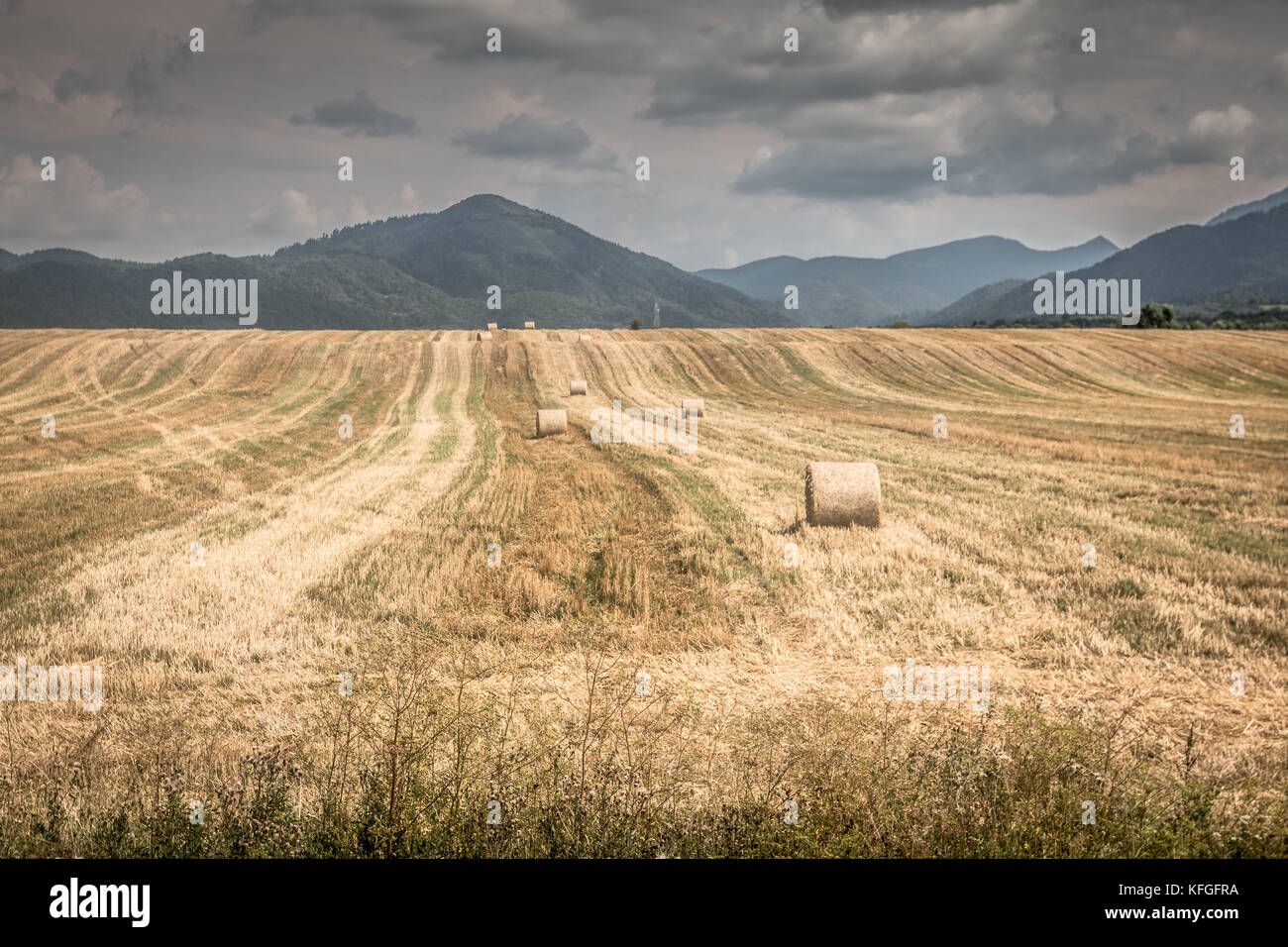 Landscape of Transylvania in Romania Stock Photo - Alamy