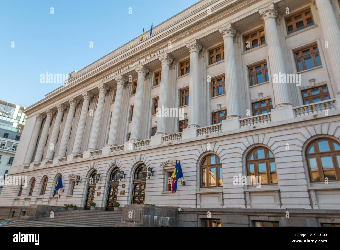 Old buildings in Bucharest Romania Stock Photo - Alamy