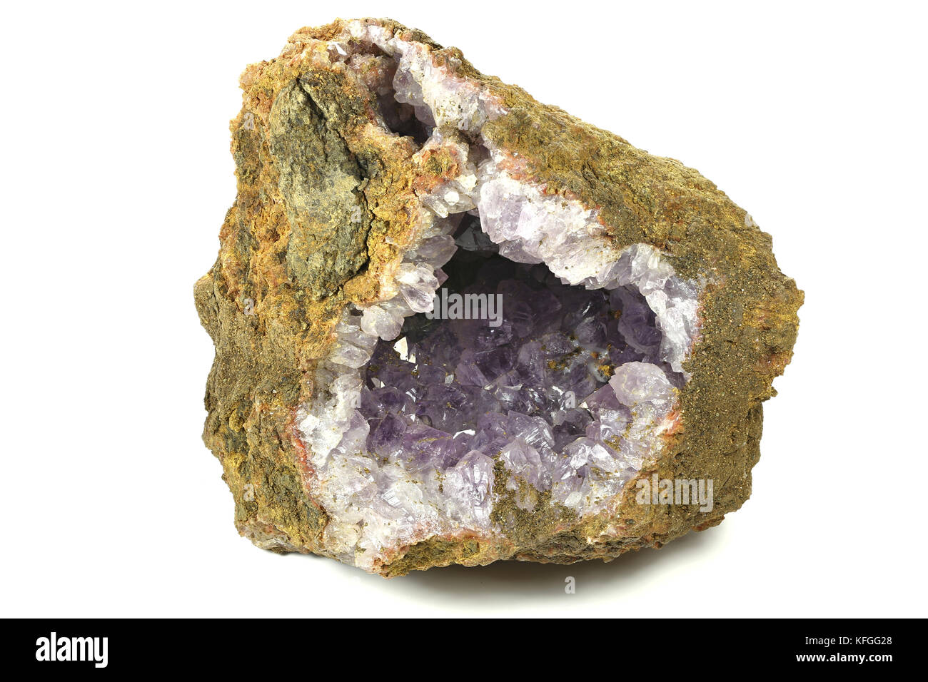 Quartz crystal geode hi-res stock photography and images - Alamy