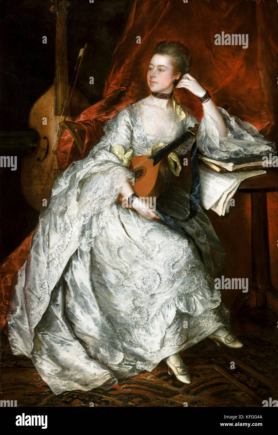 18th century english singer hi-res stock photography and images - Alamy