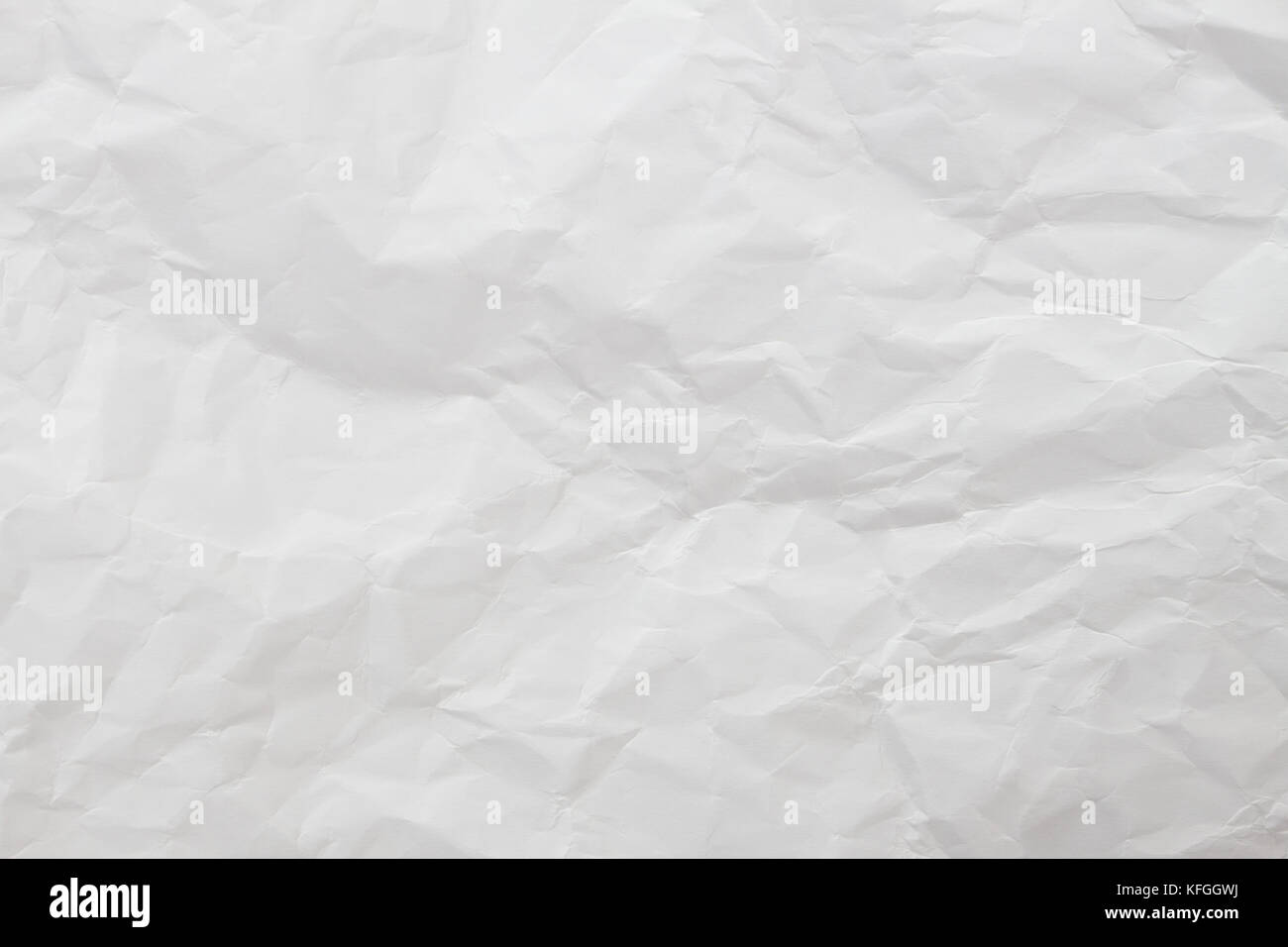 Crumpled white paper background Stock Photo - Alamy