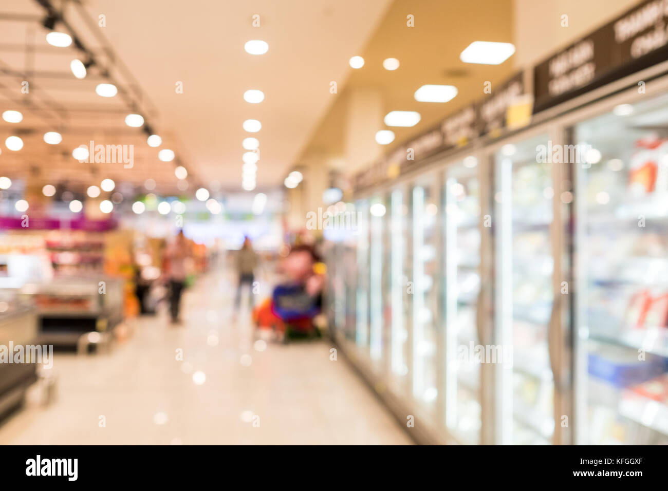 Blur scene inside the shopping malls Stock Photo - Alamy