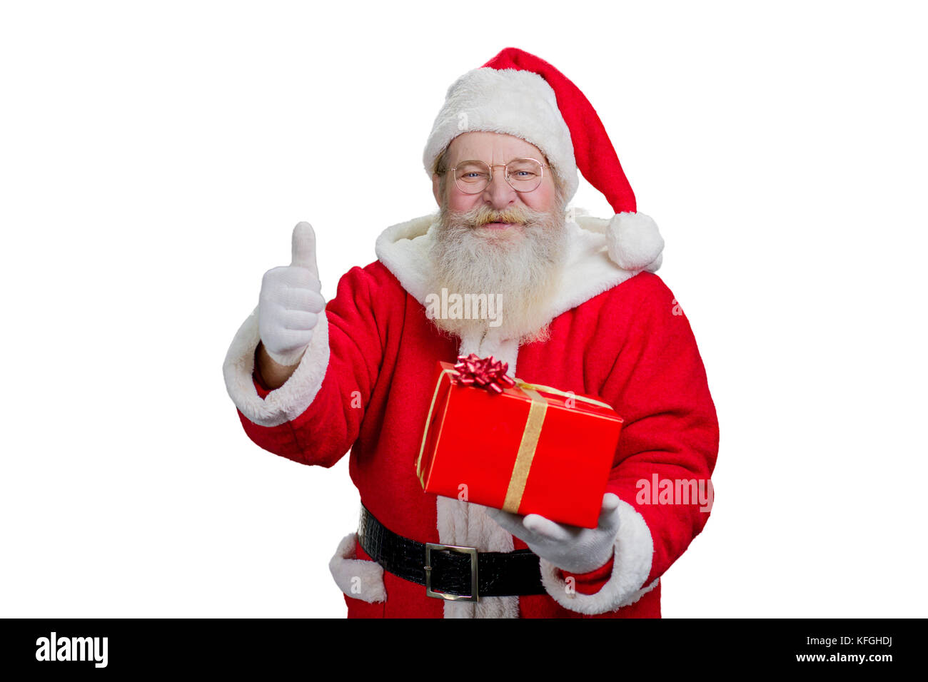 Realistic Santa Claus Background