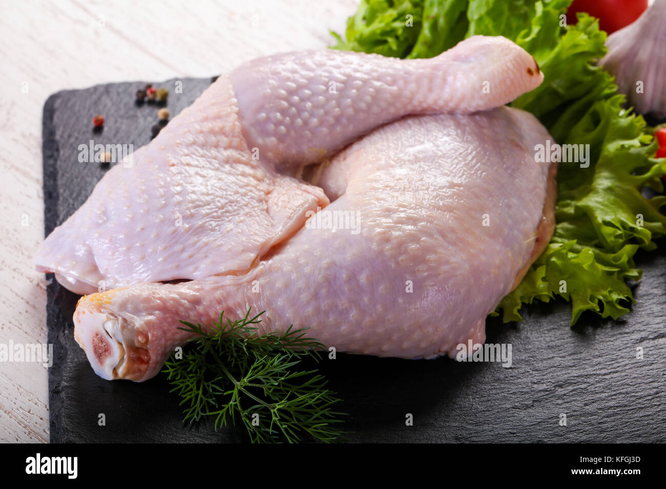 Raw chicken legs for cooking Stock Photo - Alamy