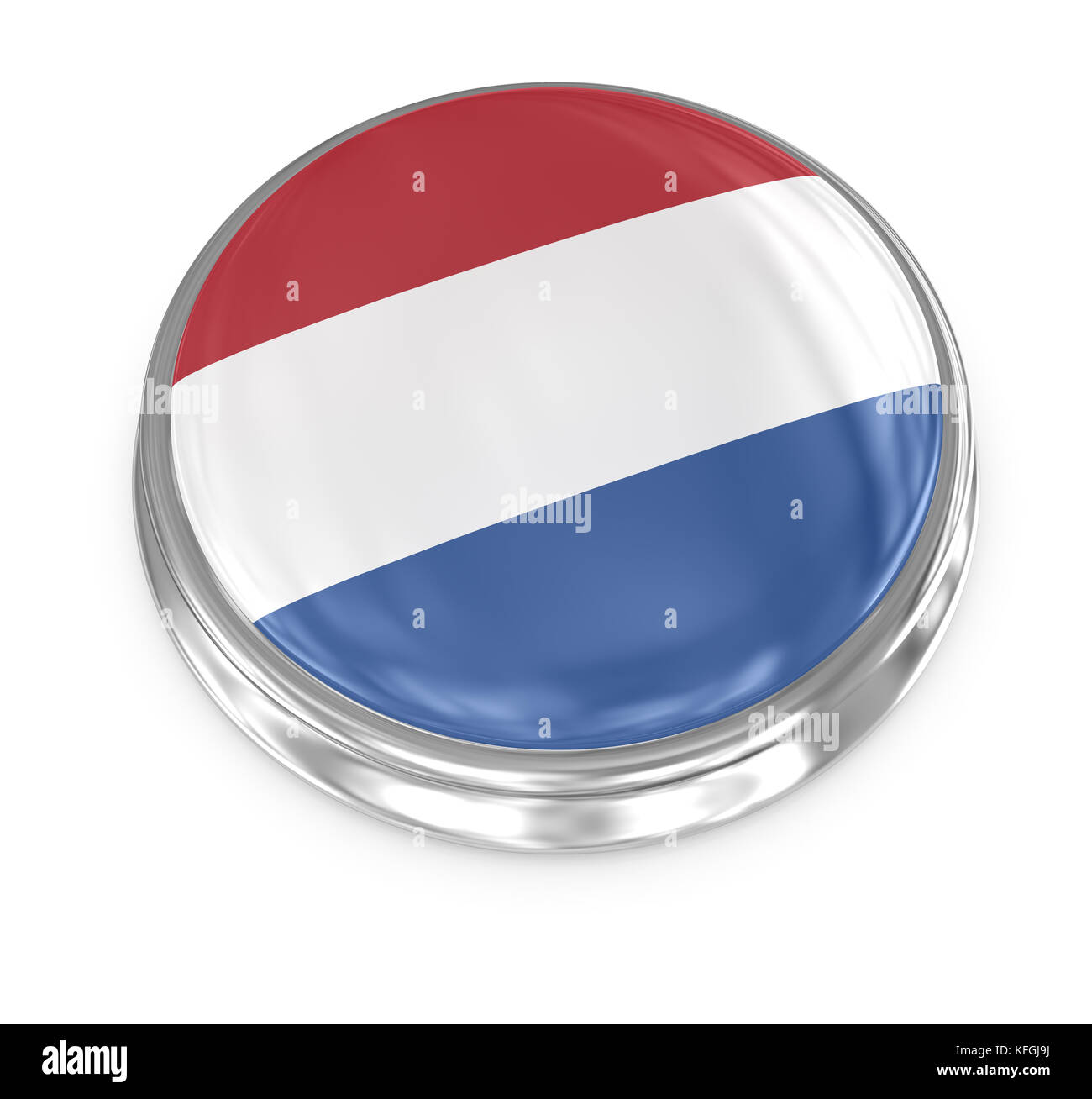 Netherland badge , computer generated image. 3d render Stock Photo - Alamy