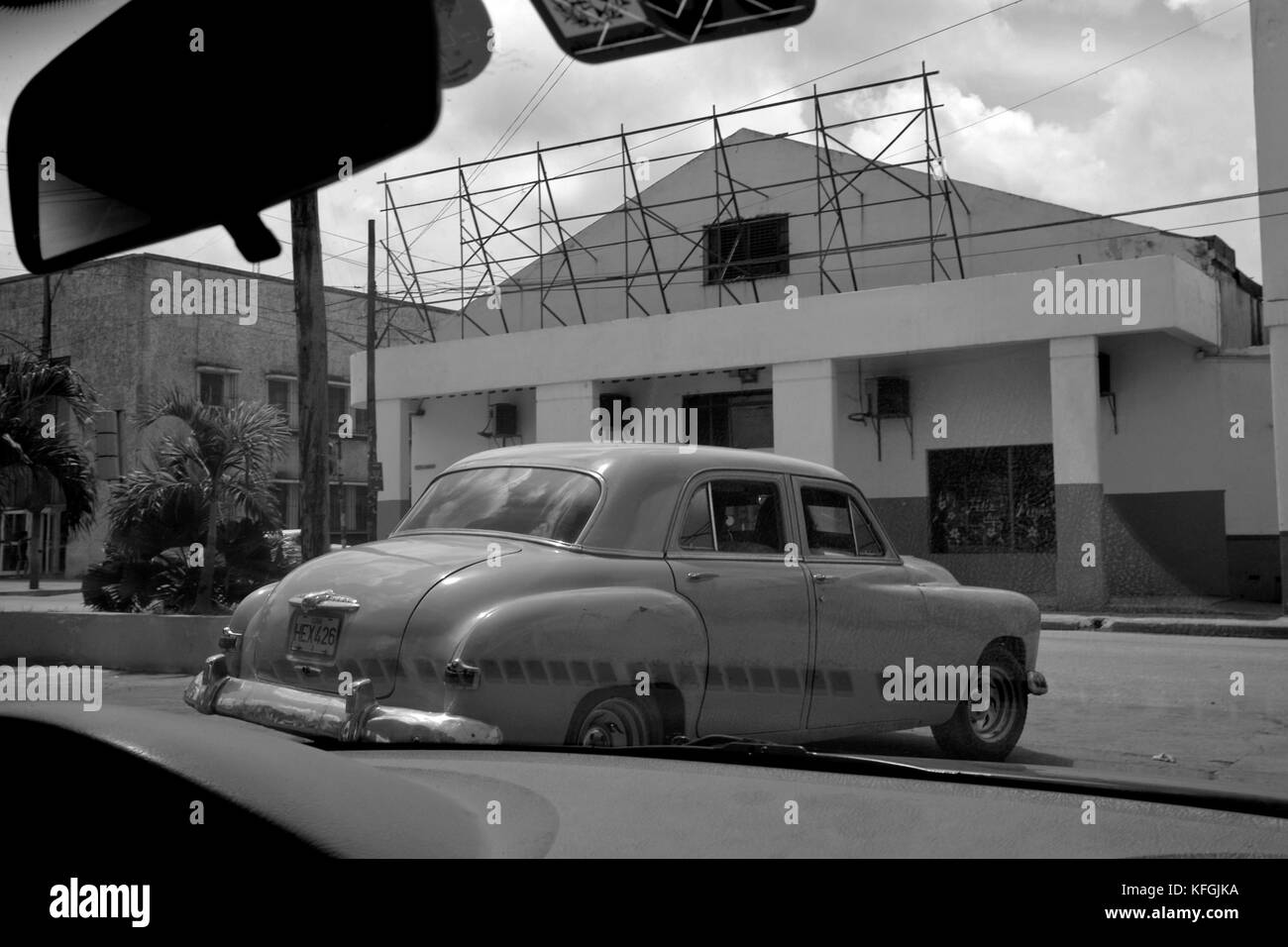 Black and white snapshots of La Havana, Cub Stock Photo - Alamy