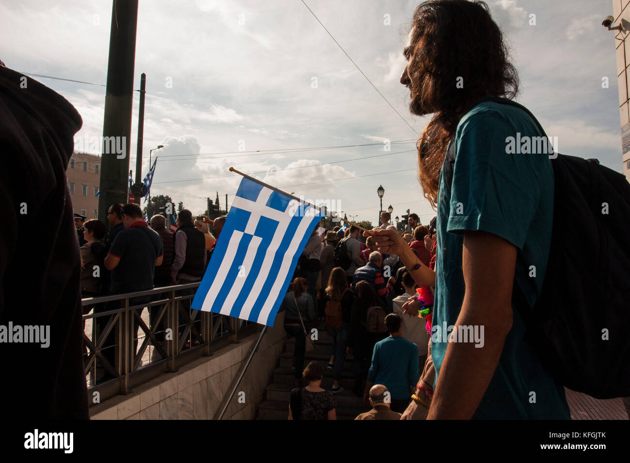 Athens, Greece. 28th Oct, 2017. People all over Greece commemorate OXI ...