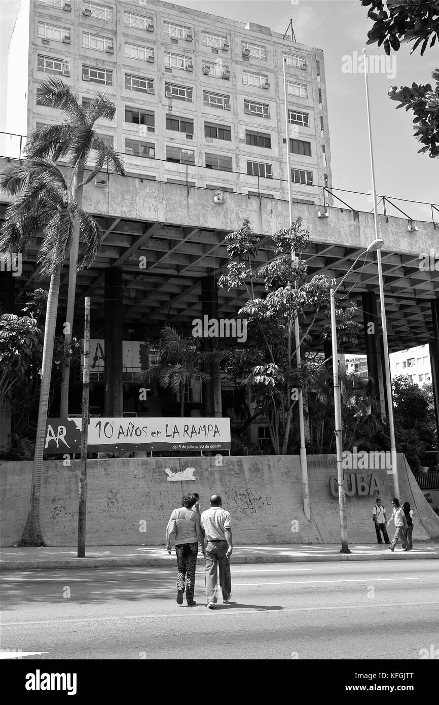 Black and white snapshots of La Havana, Cub Stock Photo - Alamy