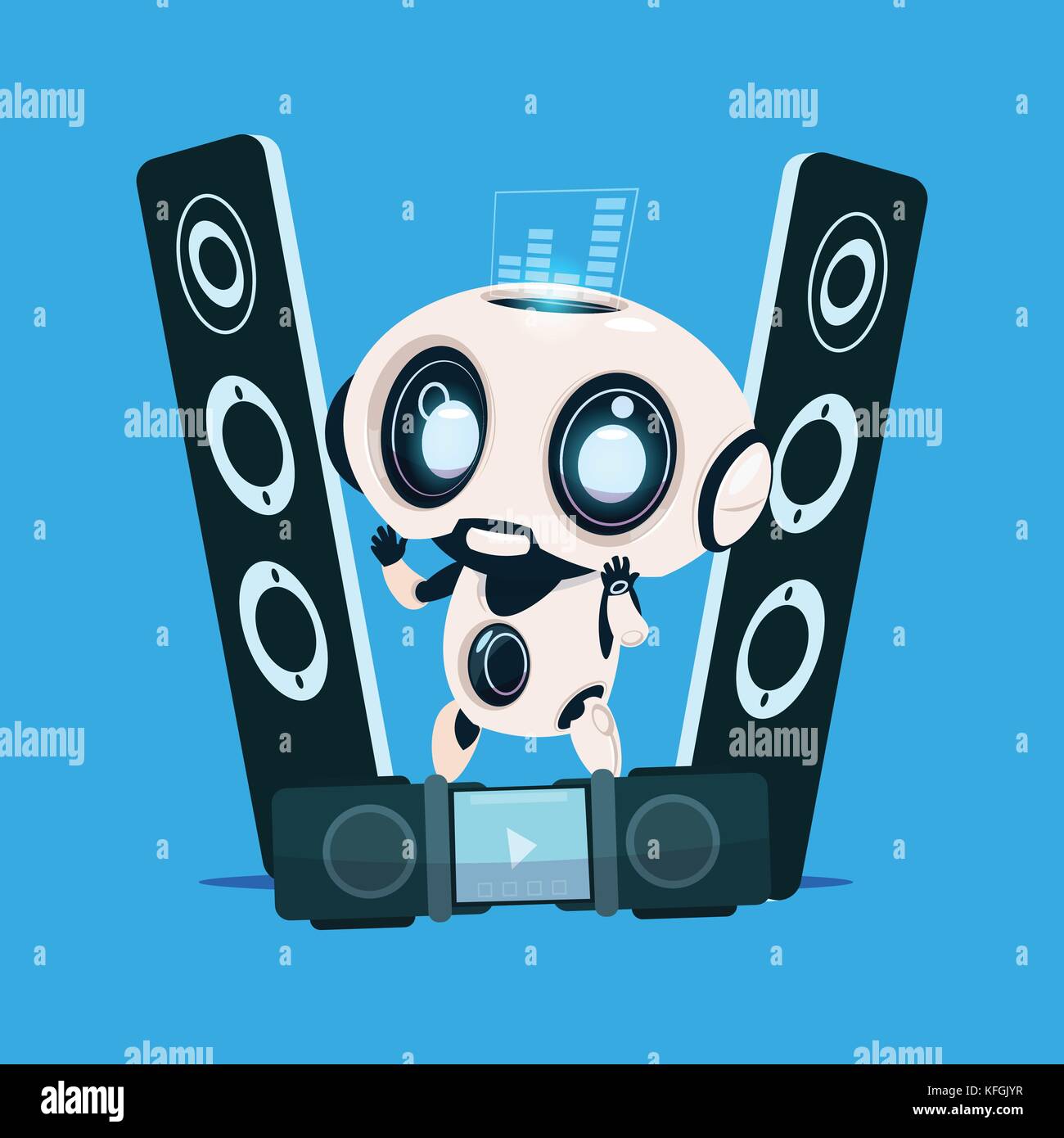 Ai speakers Stock Vector Images - Alamy