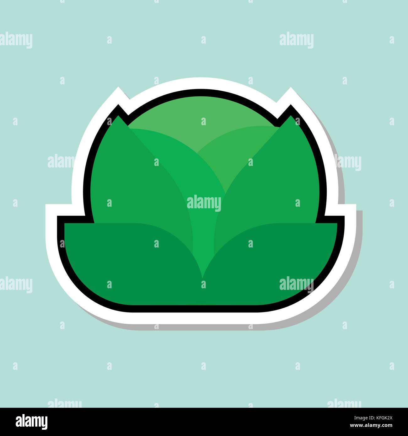 Cabbage label Stock Vector Images - Alamy