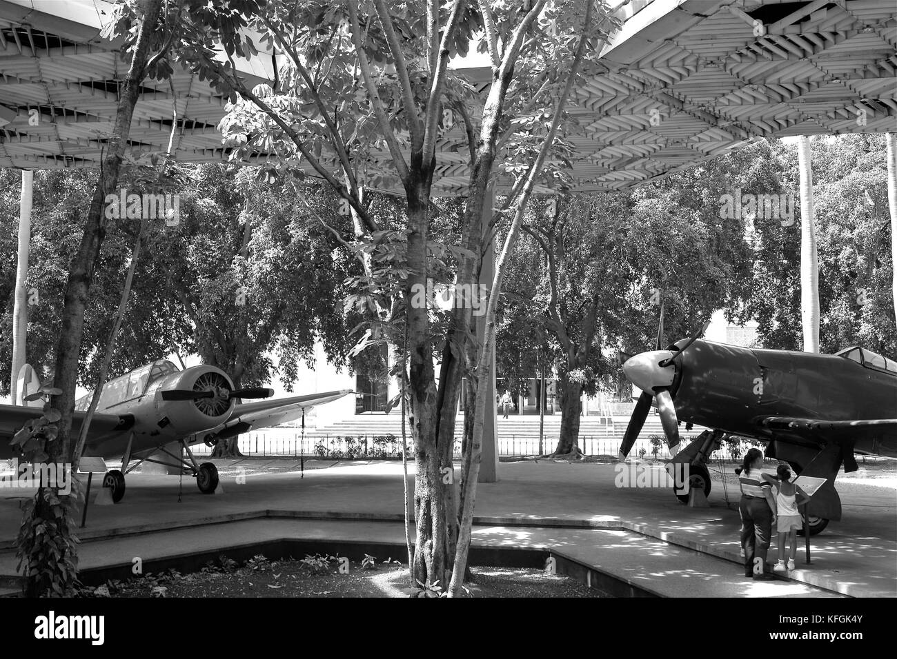 Black and white snapshots of La Havana, Cub Stock Photo - Alamy