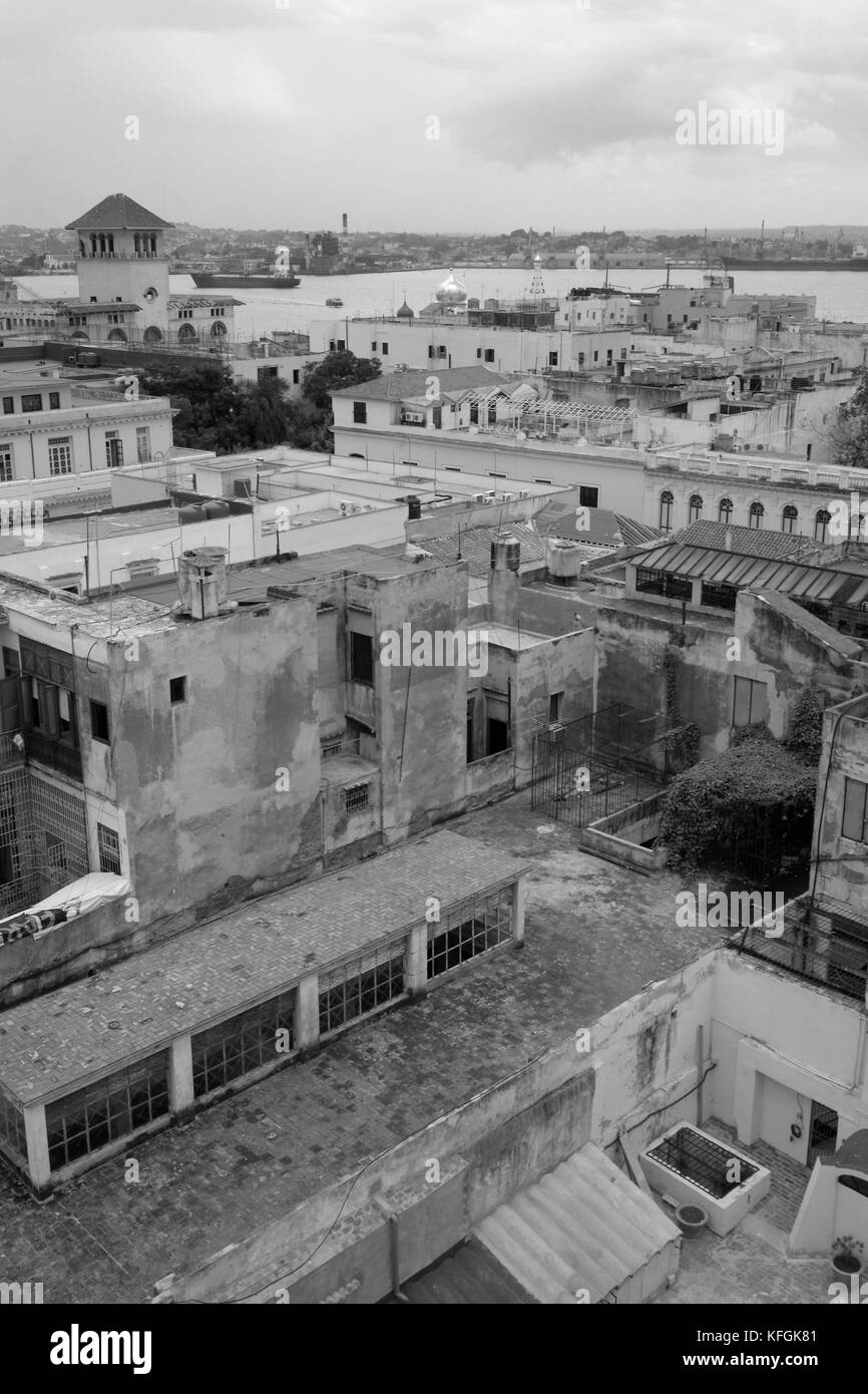 Black and white snapshots of La Havana, Cub Stock Photo - Alamy
